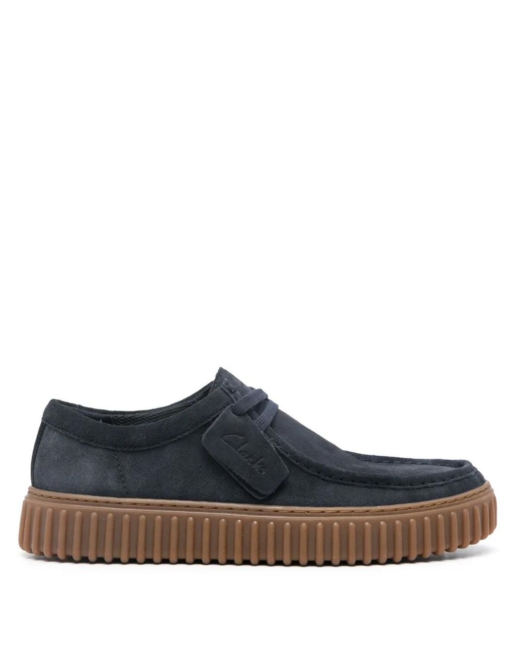 Clarks Torhill Lo Derby Shoes in Blue for Men | Lyst