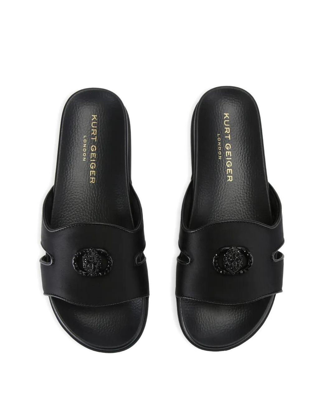 Kurt Geiger Chelsea Cut Out Sandals in White | Lyst