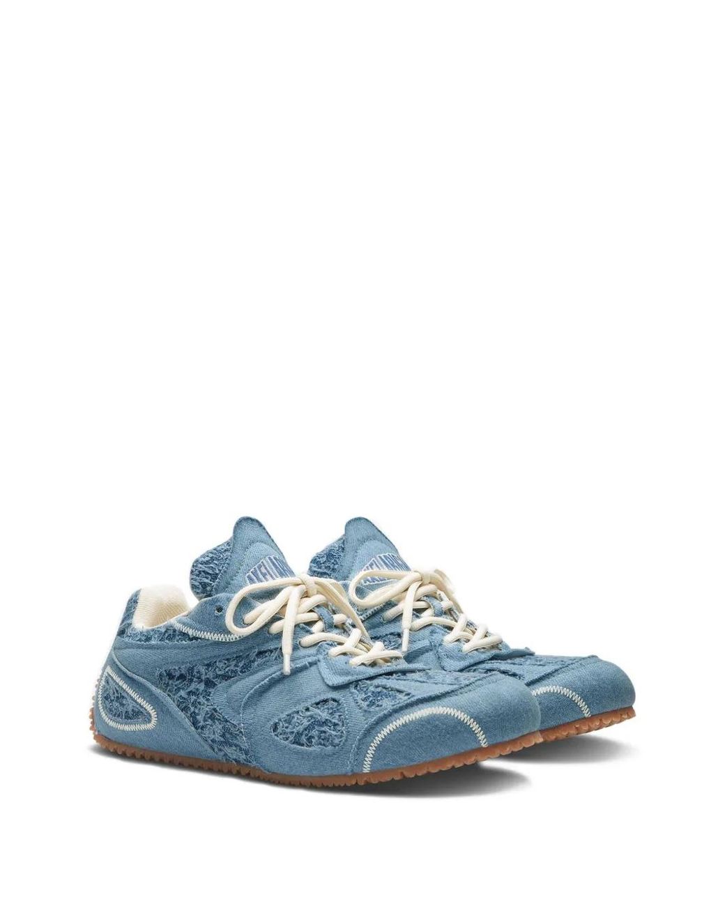 Axel Arigato Denim Lace-Up Sneakers in Blue for Men | Lyst