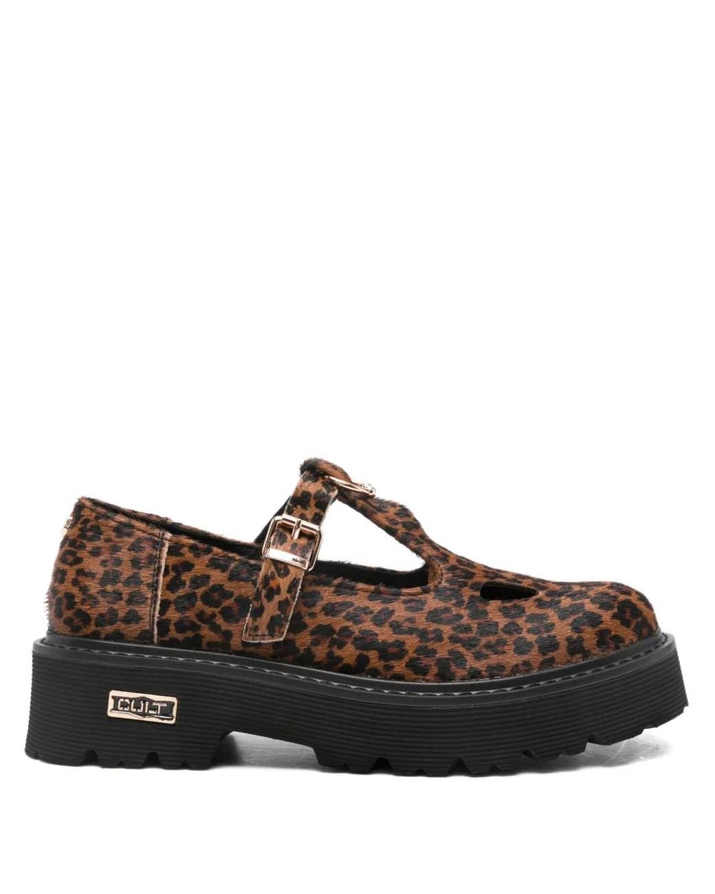 Cult Leopard-Print Pumps in Brown | Lyst