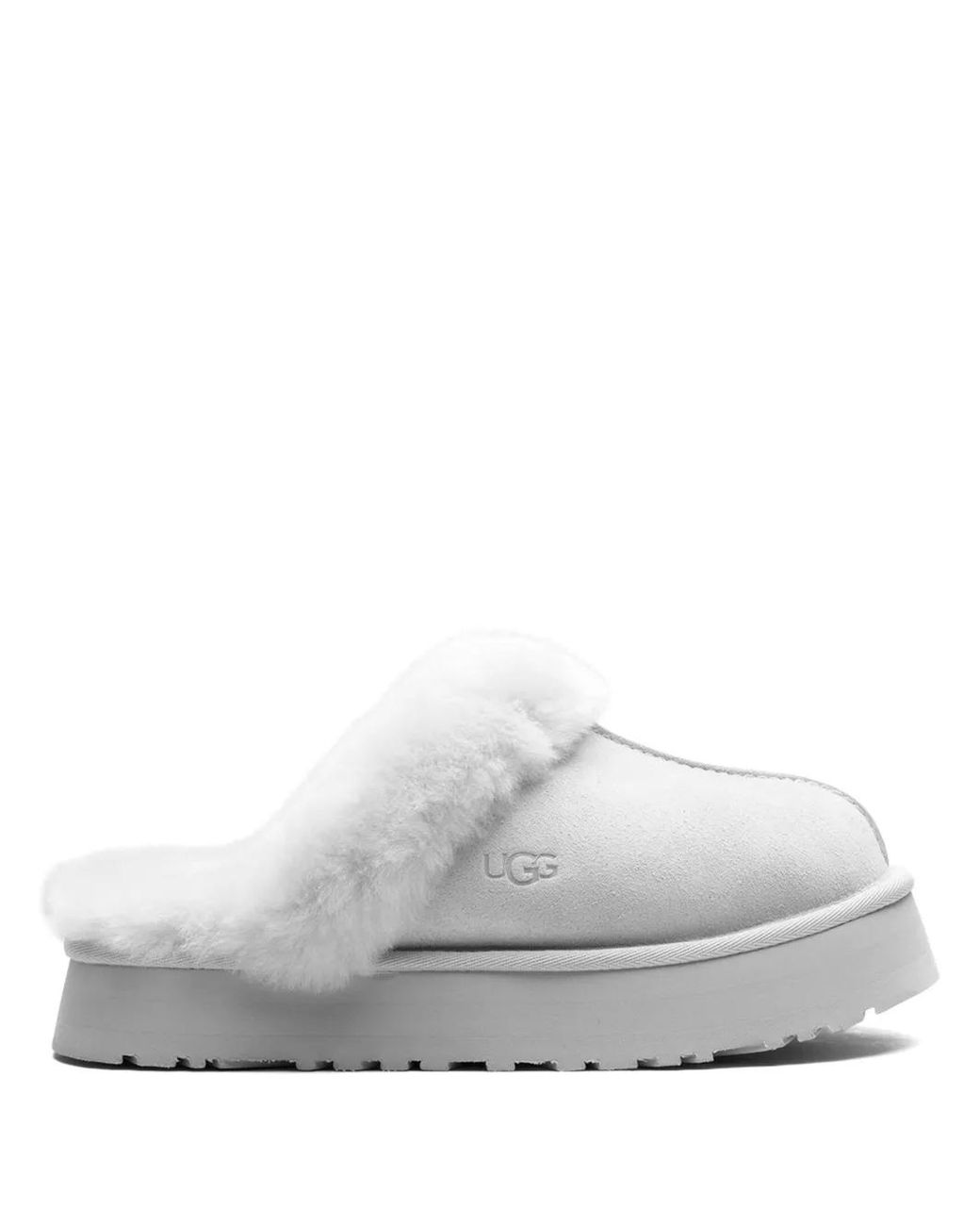 UGG Disquette "Goose" Slippers in White | Lyst