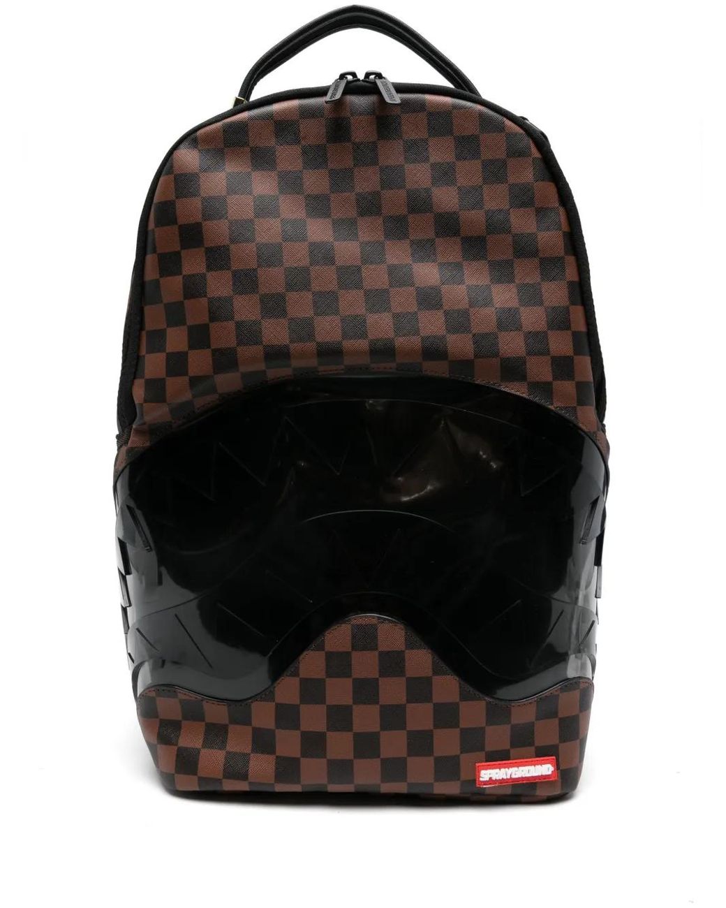 Sprayground Shark Teeth-Detail Backpack in Black for Men | Lyst