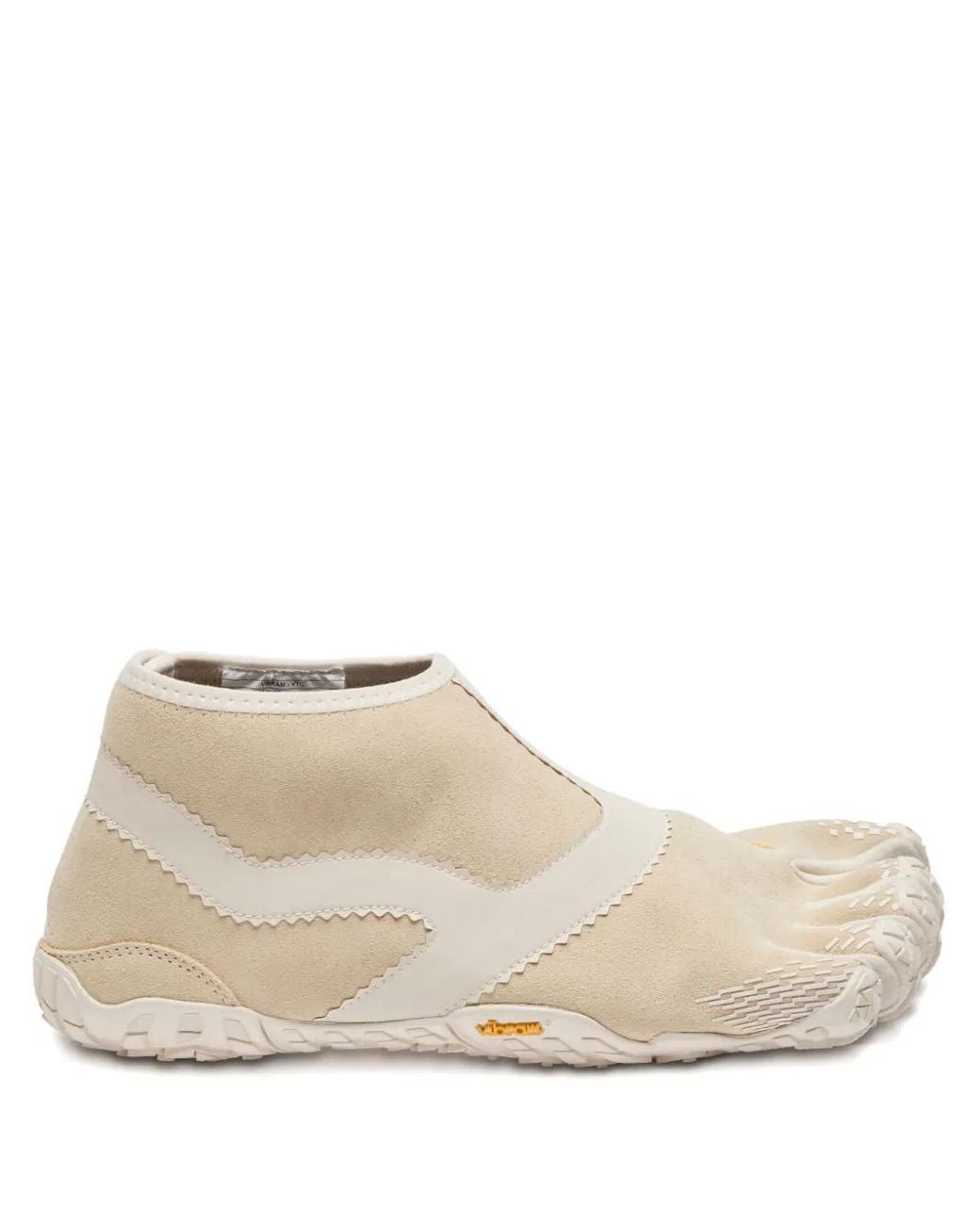 SUICOKE VFF Suede Five-Toe Trainers in Natural | Lyst