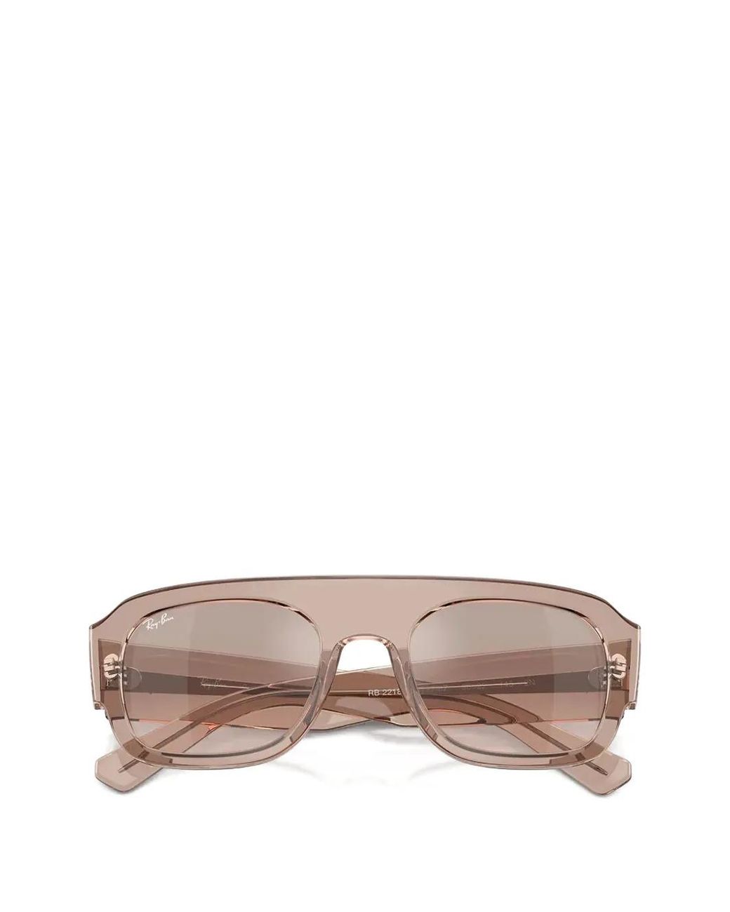 Ray-Ban Irregular-Shape Sunglasses in Pink | Lyst UK