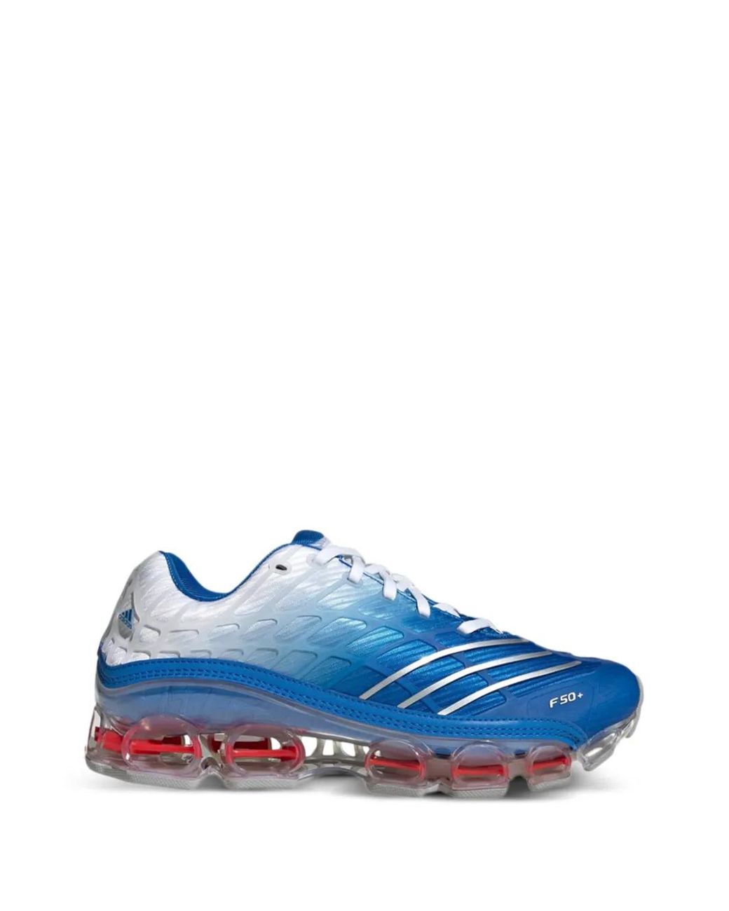 adidas Megaride F50 Striped Sneakers in Blue | Lyst