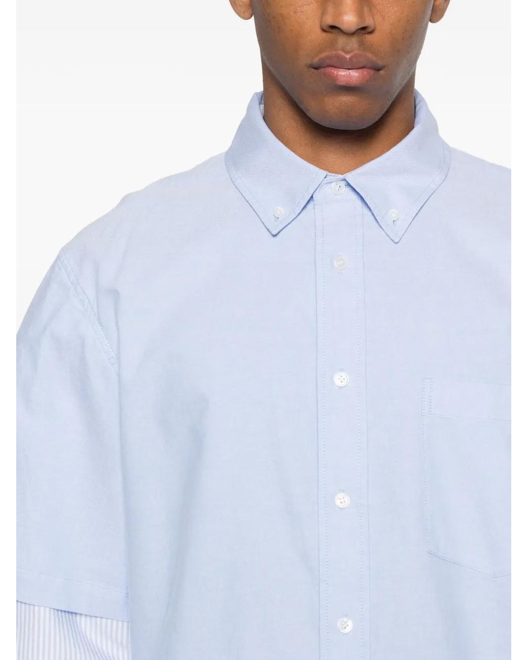 Jonathan Simkhai Chemise Quade in White for Men | Lyst