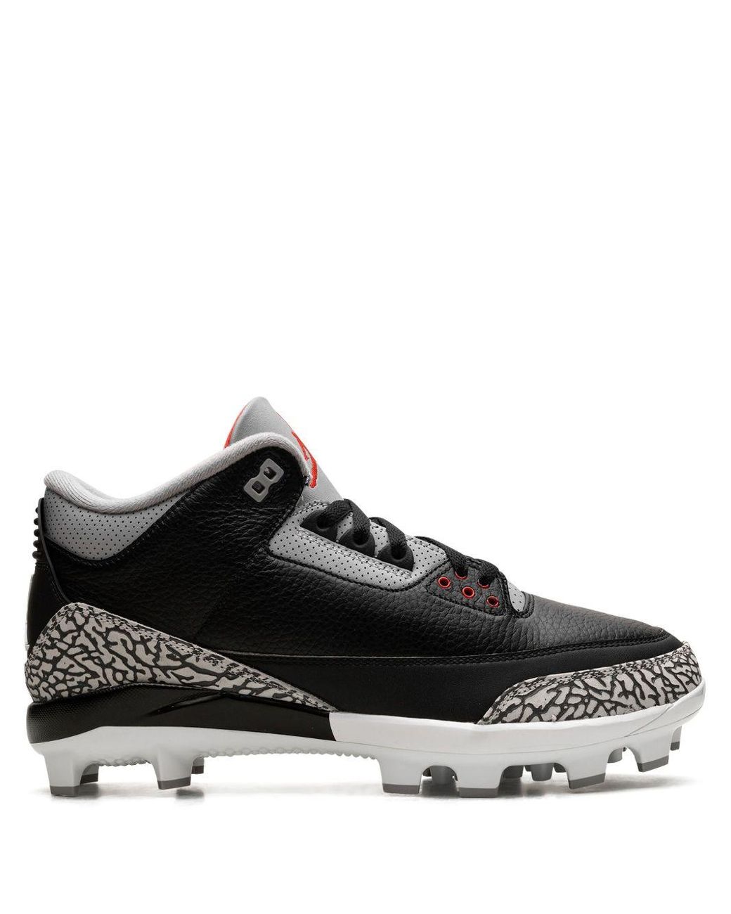 Nike Air 3 Retro /Fire/Cement/ Cleats in Black for Men | Lyst