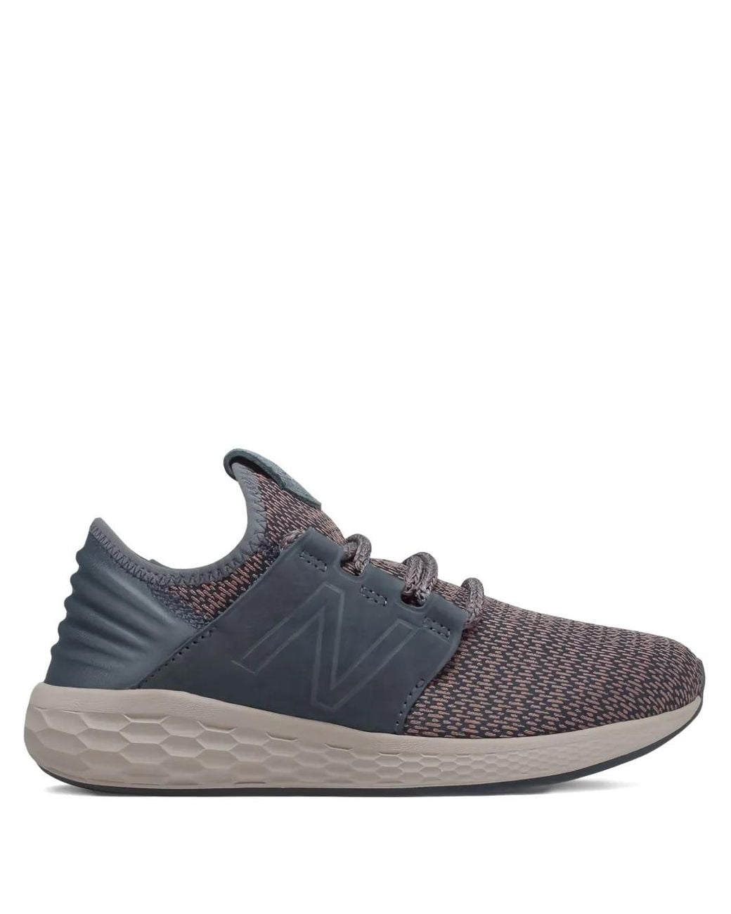 New Balance Fresh Foam Cruz V2 "Thunder Latte" Sneakers in Blue | Lyst