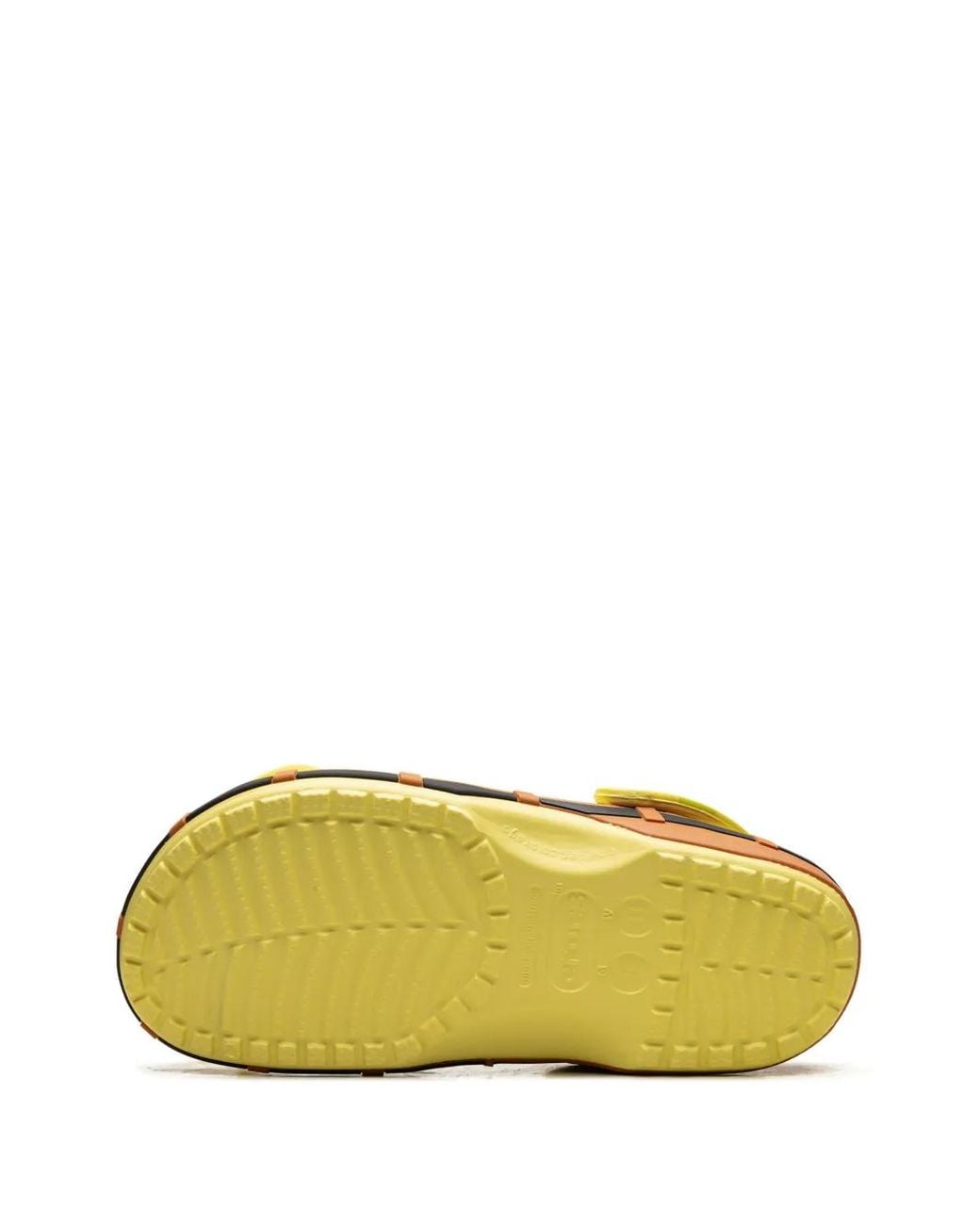 Crocs™ X Spongebob Squarepants Classic Clogs Slides in Yellow for Men ...