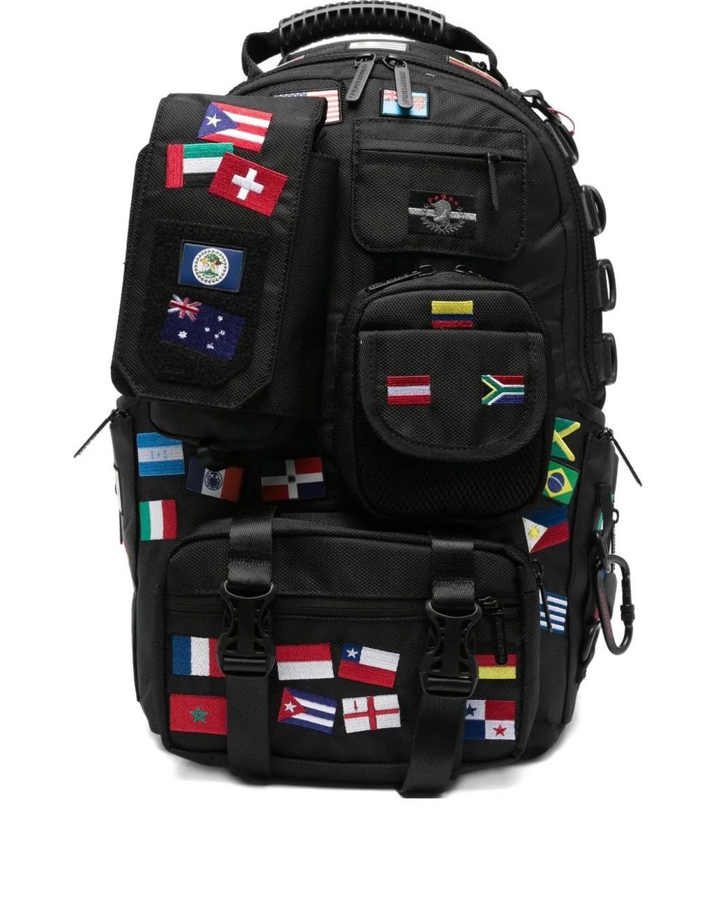 Sprayground James Flags Backpack in Black for Men | Lyst