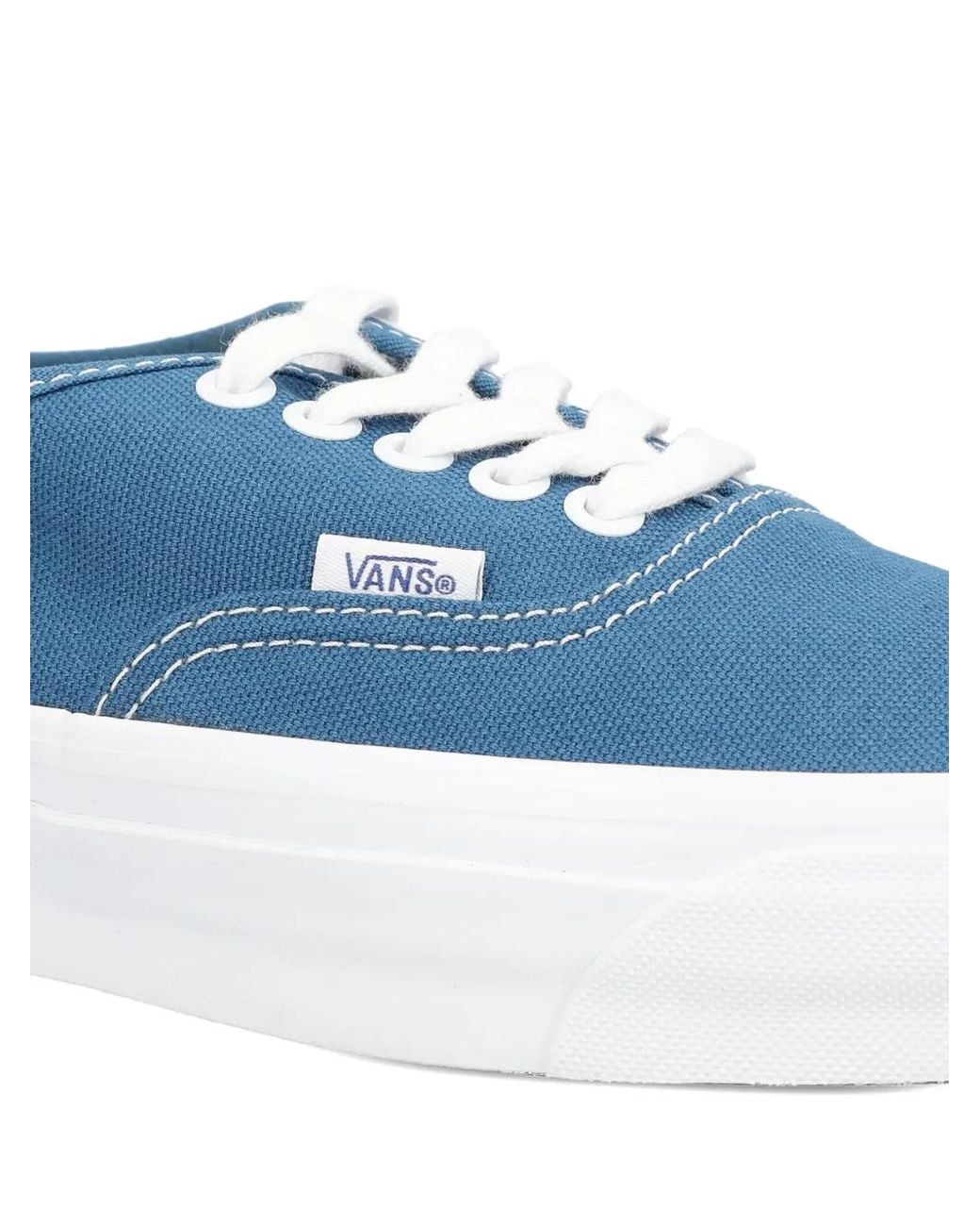 Vans Logo-Label Lace-Up Sneakers in Blue | Lyst UK