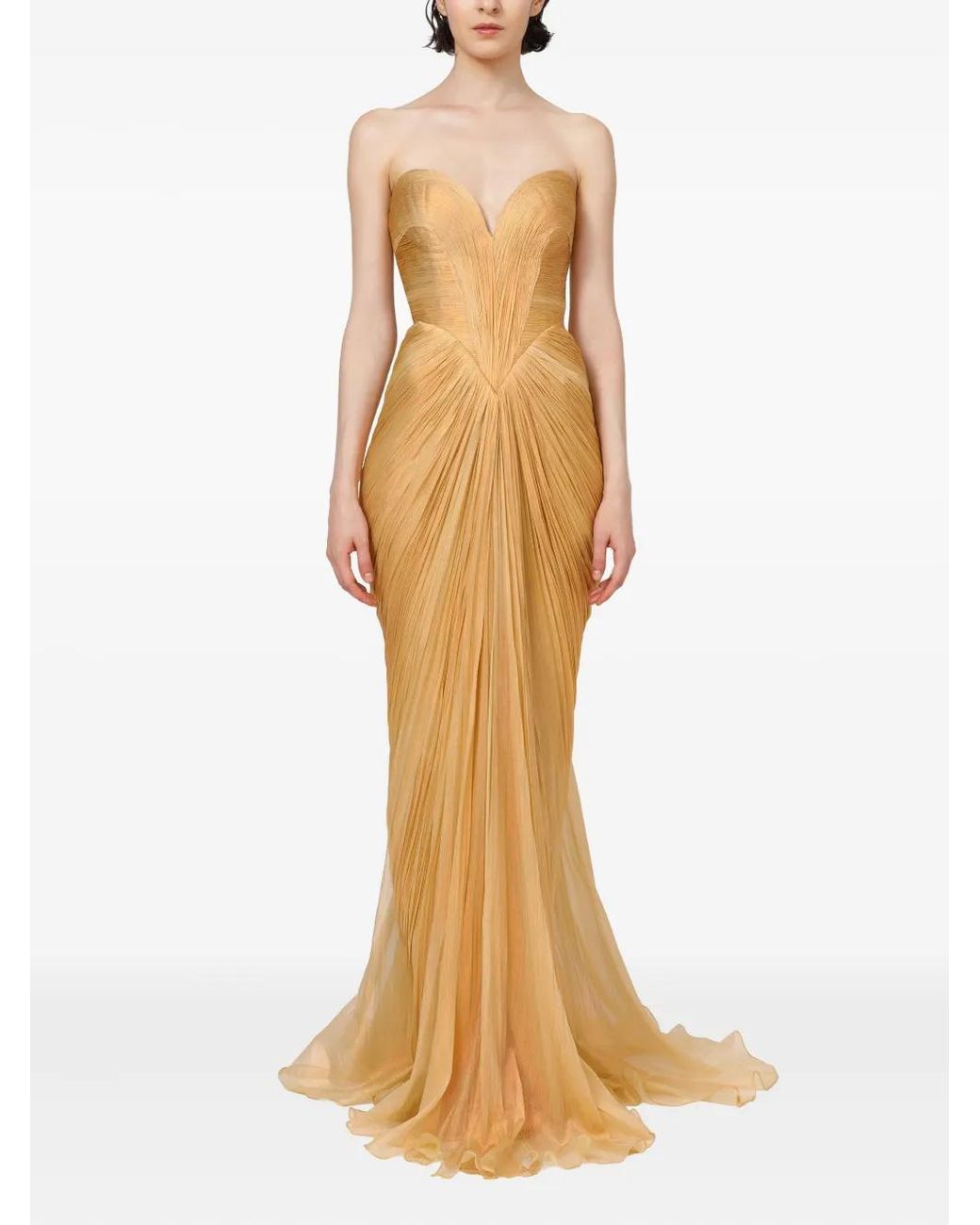 IRIS SERBAN Christina Gown in Metallic | Lyst