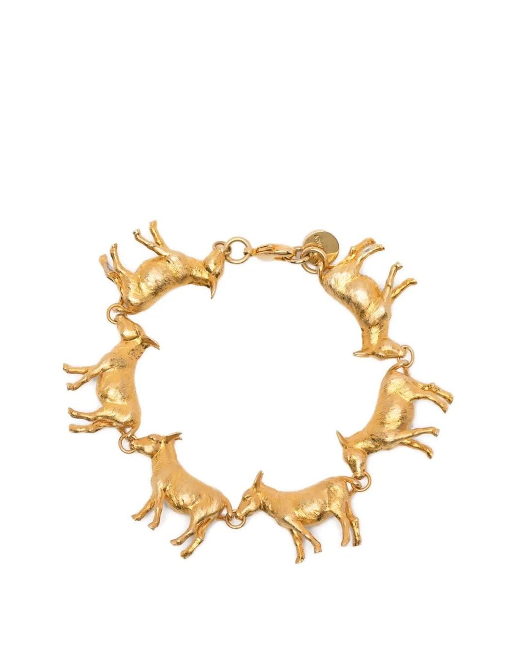 Jacquemus Anes Animal-Pendant Bracelet in Metallic | Lyst Canada