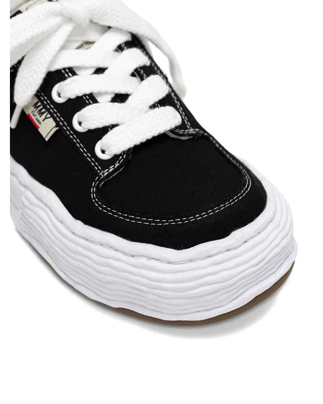 Maison Mihara Yasuhiro Oliver Sneakers in Black | Lyst