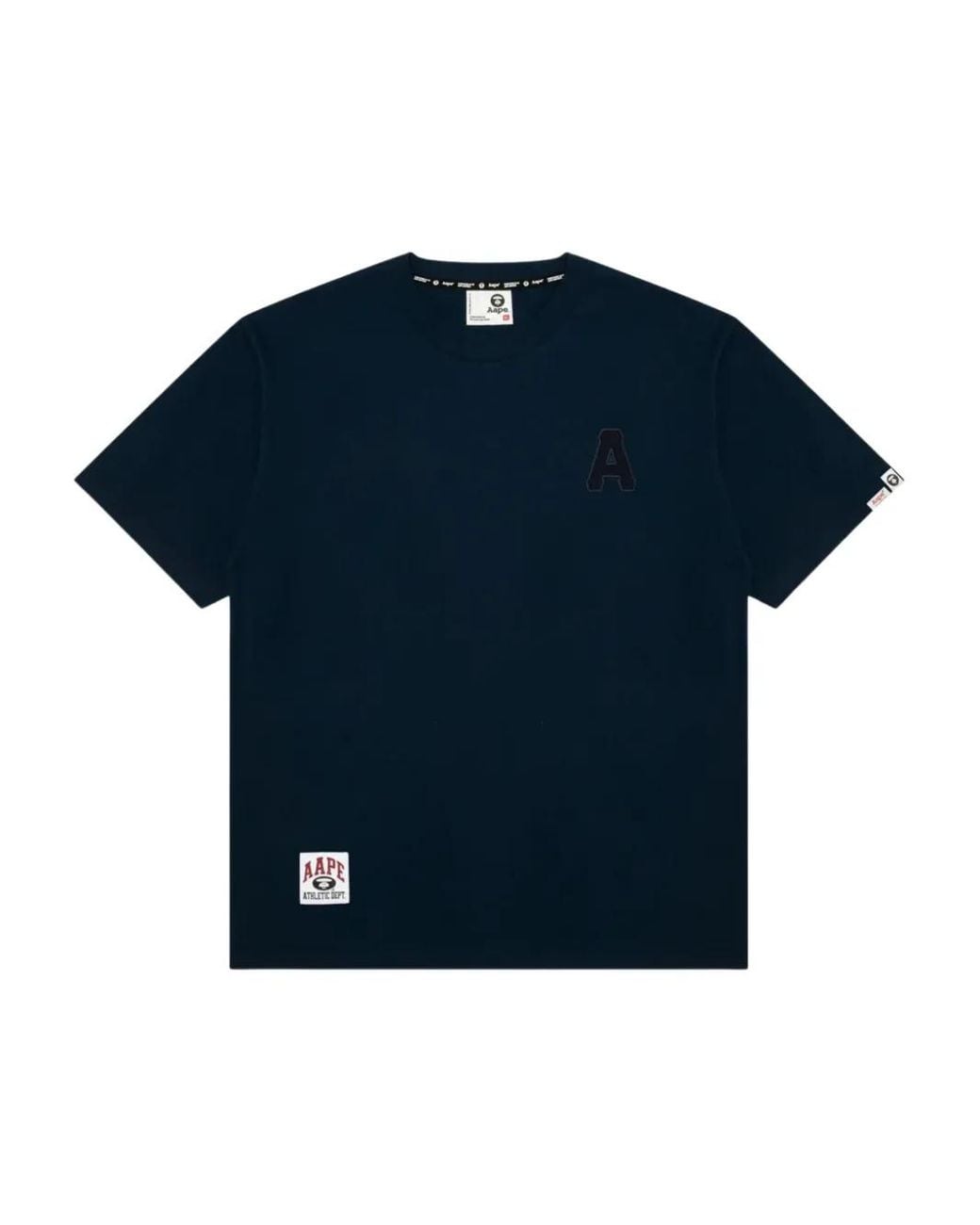 Aape By A Bathing Ape Aape Aapeunvs "A" T-Shirt in Blue for Men | Lyst