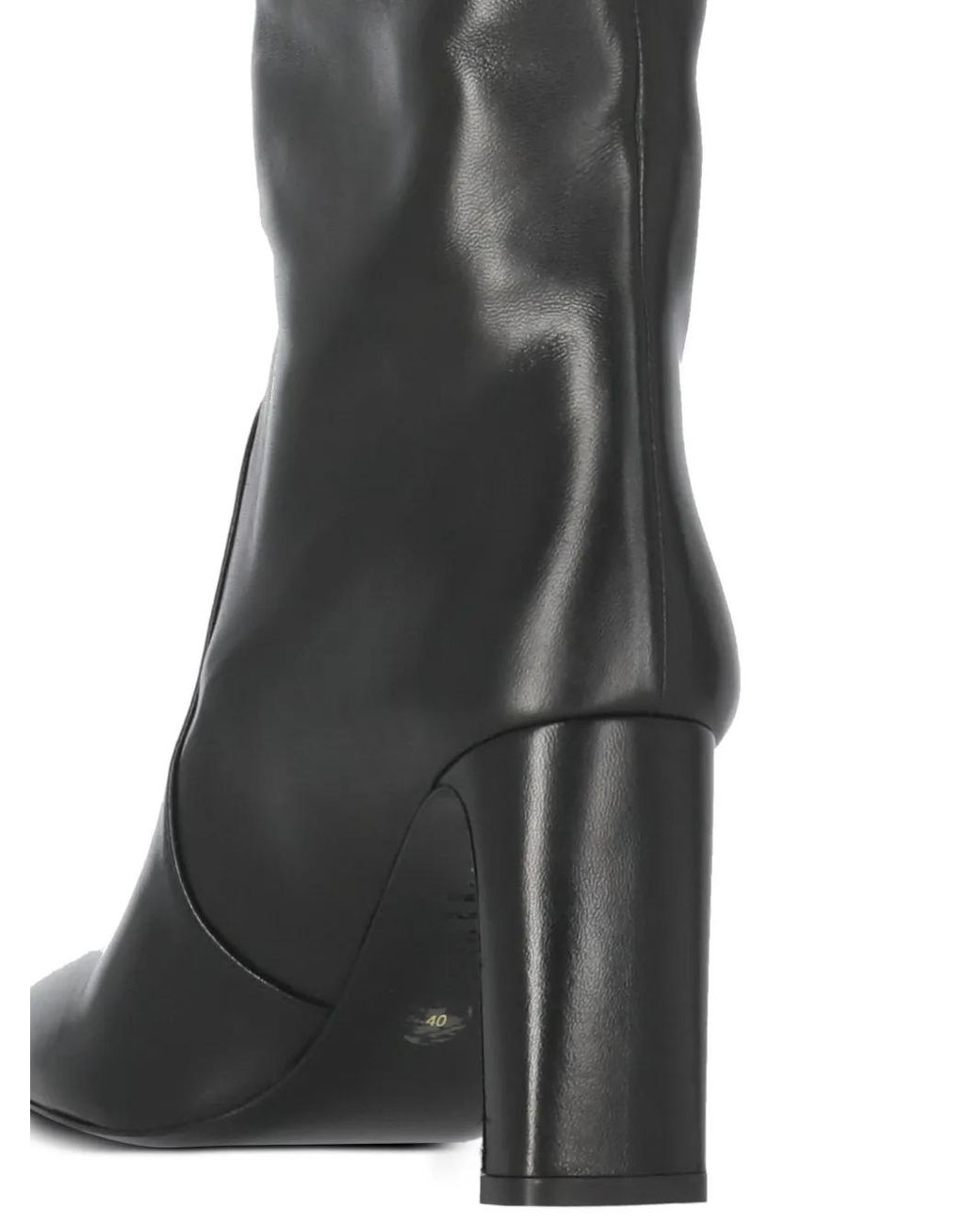 Stuart Weitzman 90Mm Babette Boots in Grey | Lyst UK