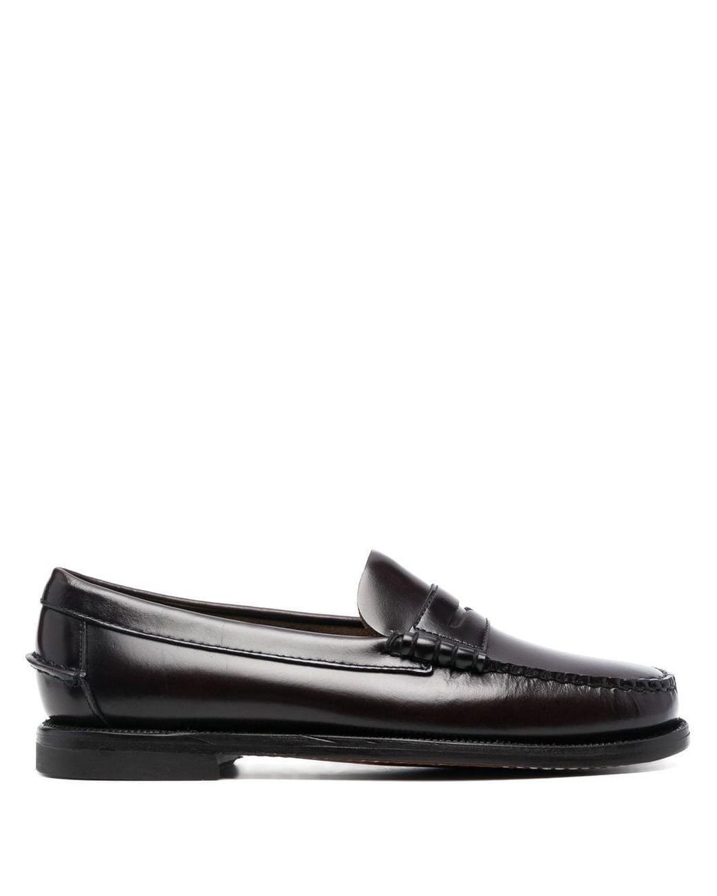 Sebago Slip-on Style Loafers in Black | Lyst