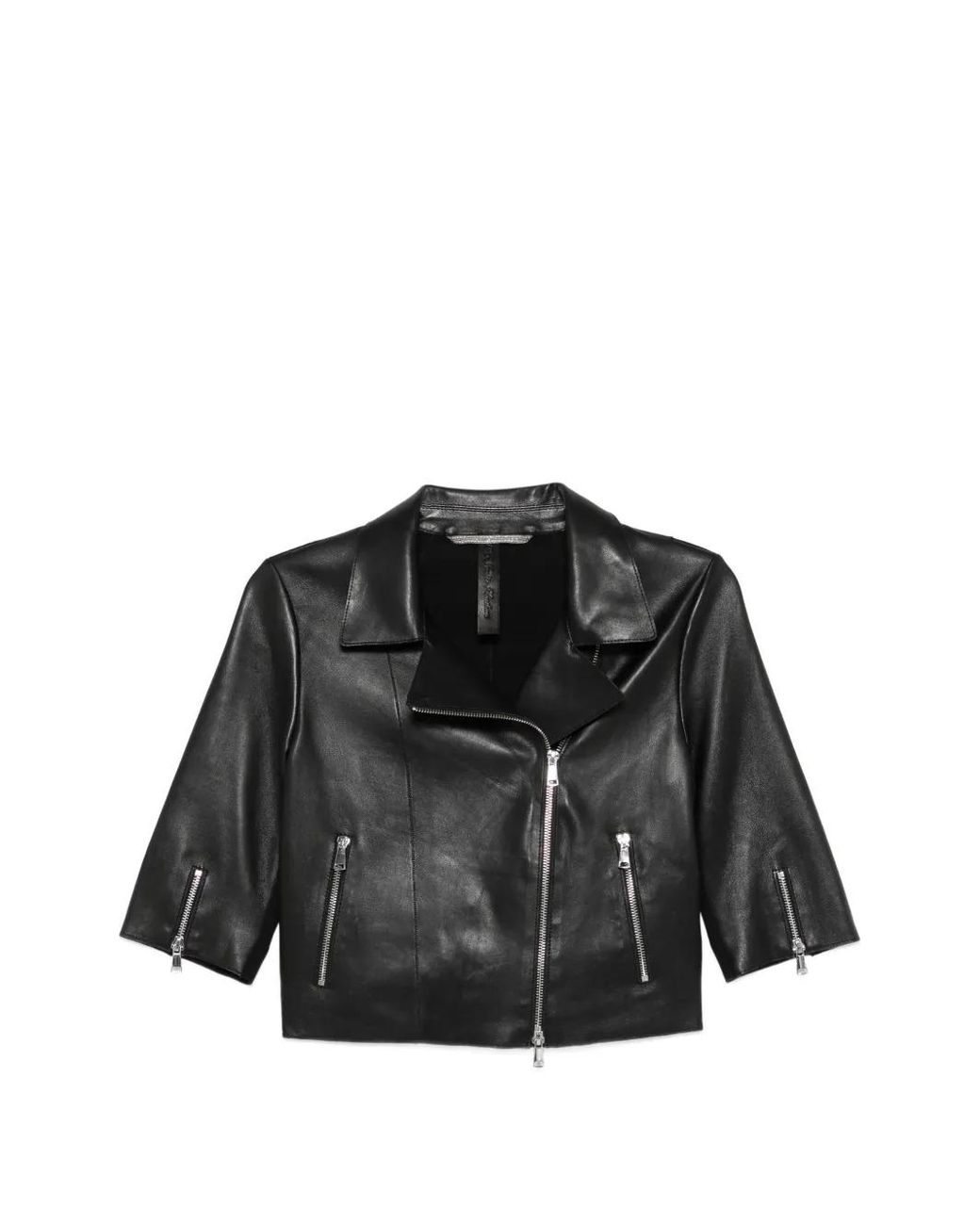 The Jack Leathers Coco Biker Jacket in Black | Lyst UK