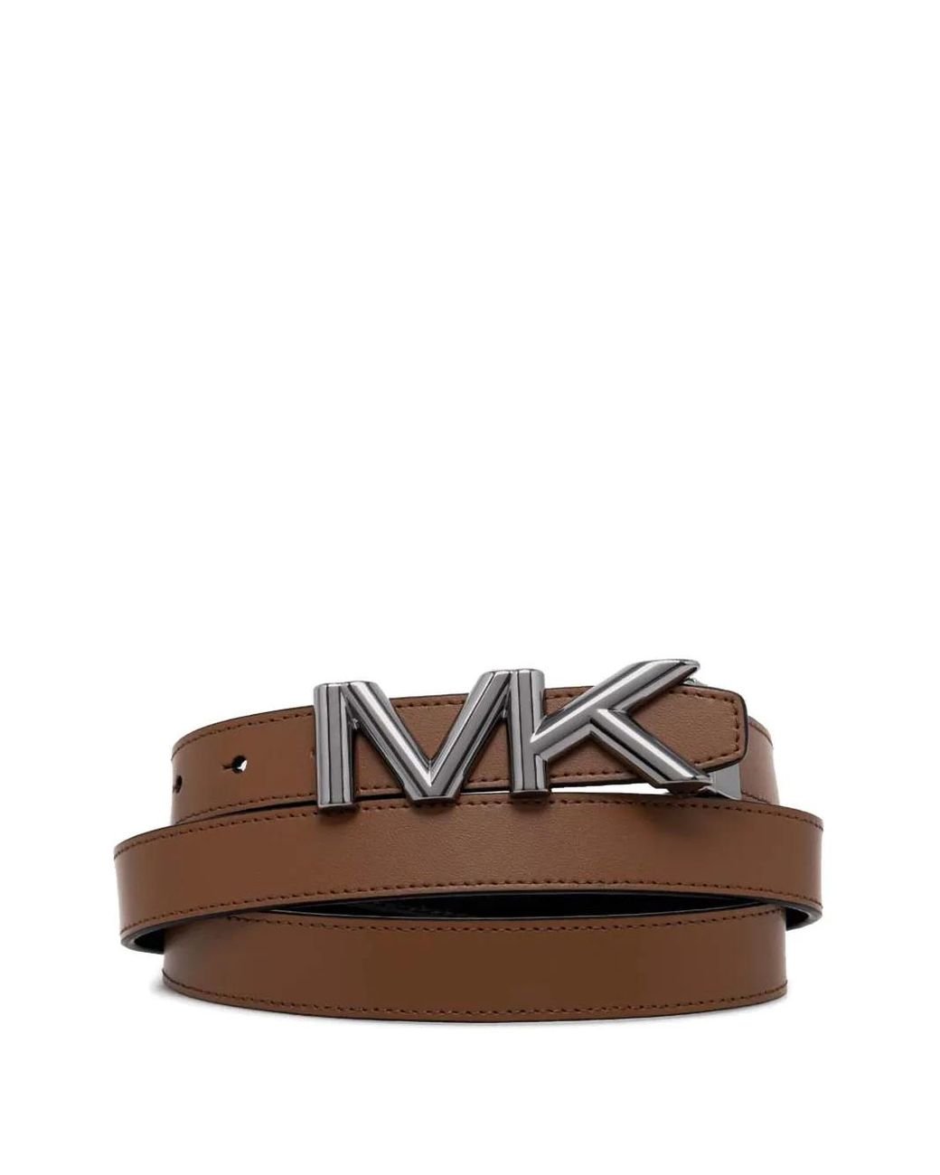 Michael Kors Reversible Logo Belt in Brown for Men | Lyst UK