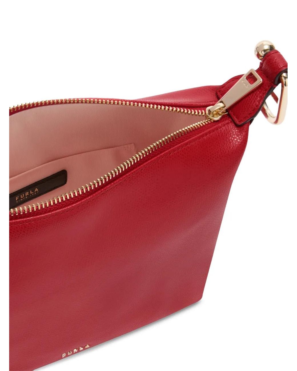 Furla Textured Straps Shoulder Bag | Lyst