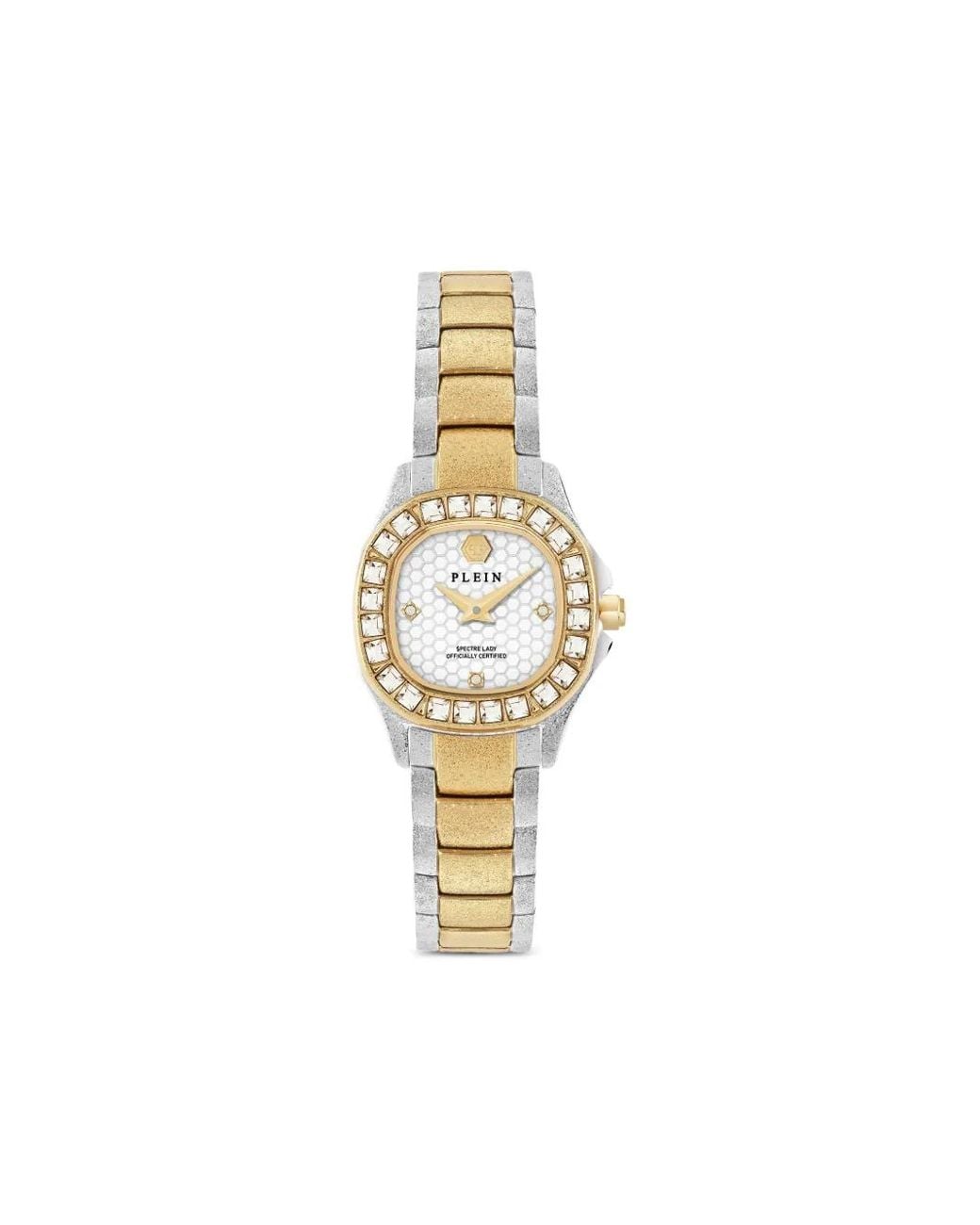 Philipp Plein The Spectre Lady Mini 23Mm in Metallic | Lyst