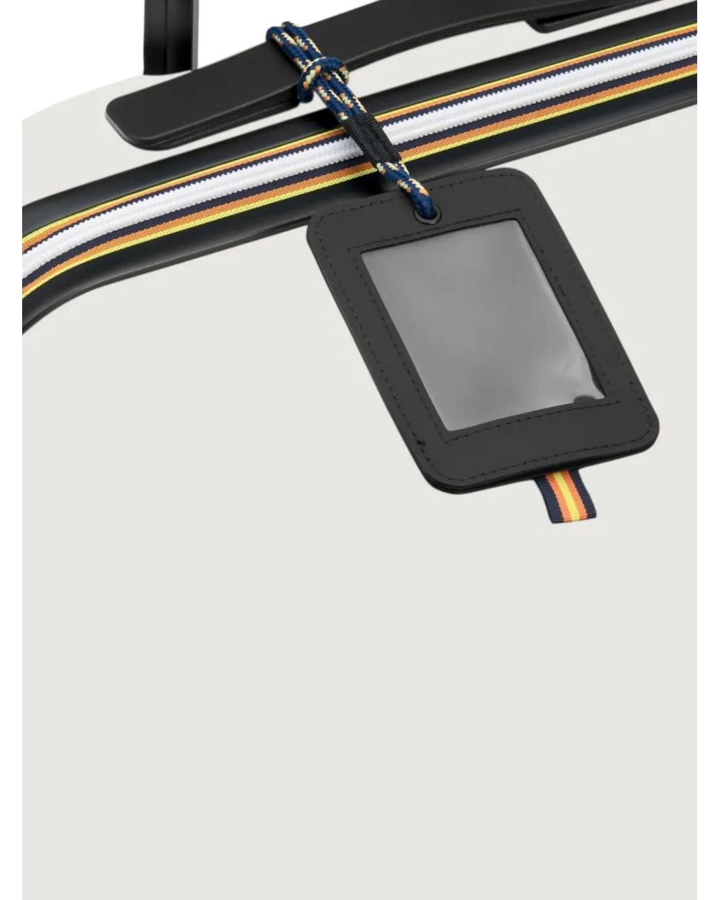 K-Way Eudoxie Logo Luggage in White | Lyst