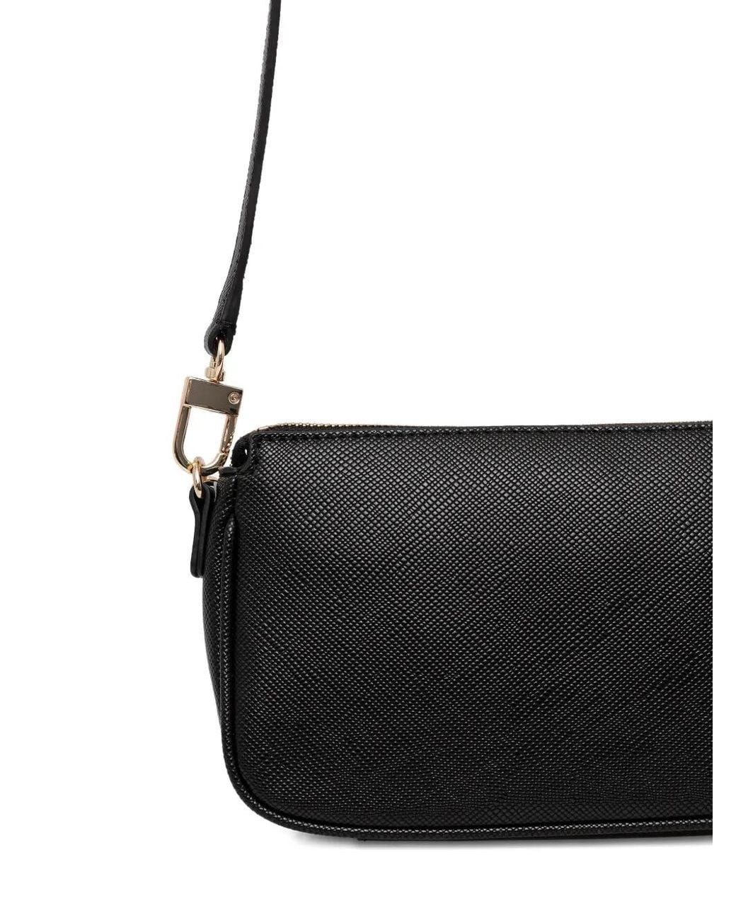 Guess Mini Noelle Chain-Strap Crossbody Bag in Black | Lyst
