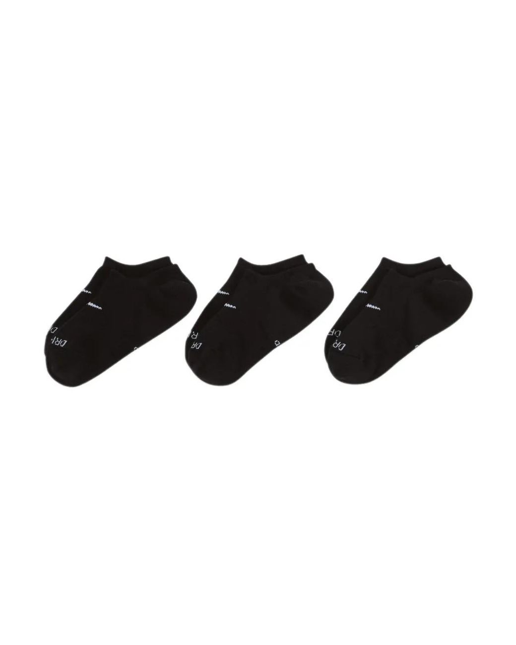 Nike Everyday Plus Cushioned Training Three-Pack Socks in Black for Men ...
