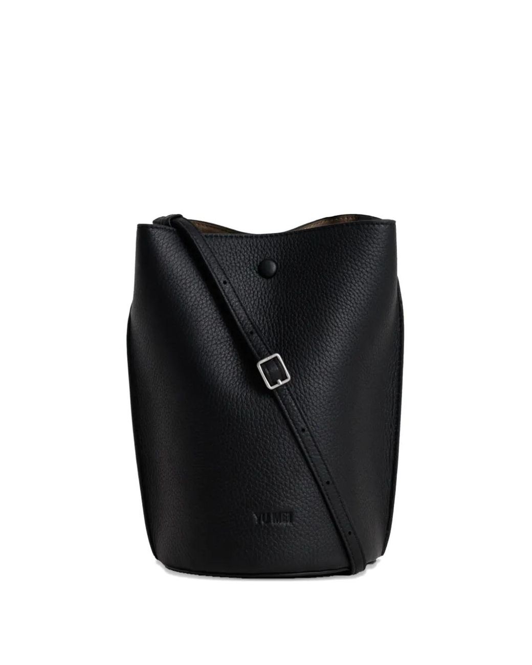 Yu Mei Phoebe Adjustable Strap Bucket in Black | Lyst UK