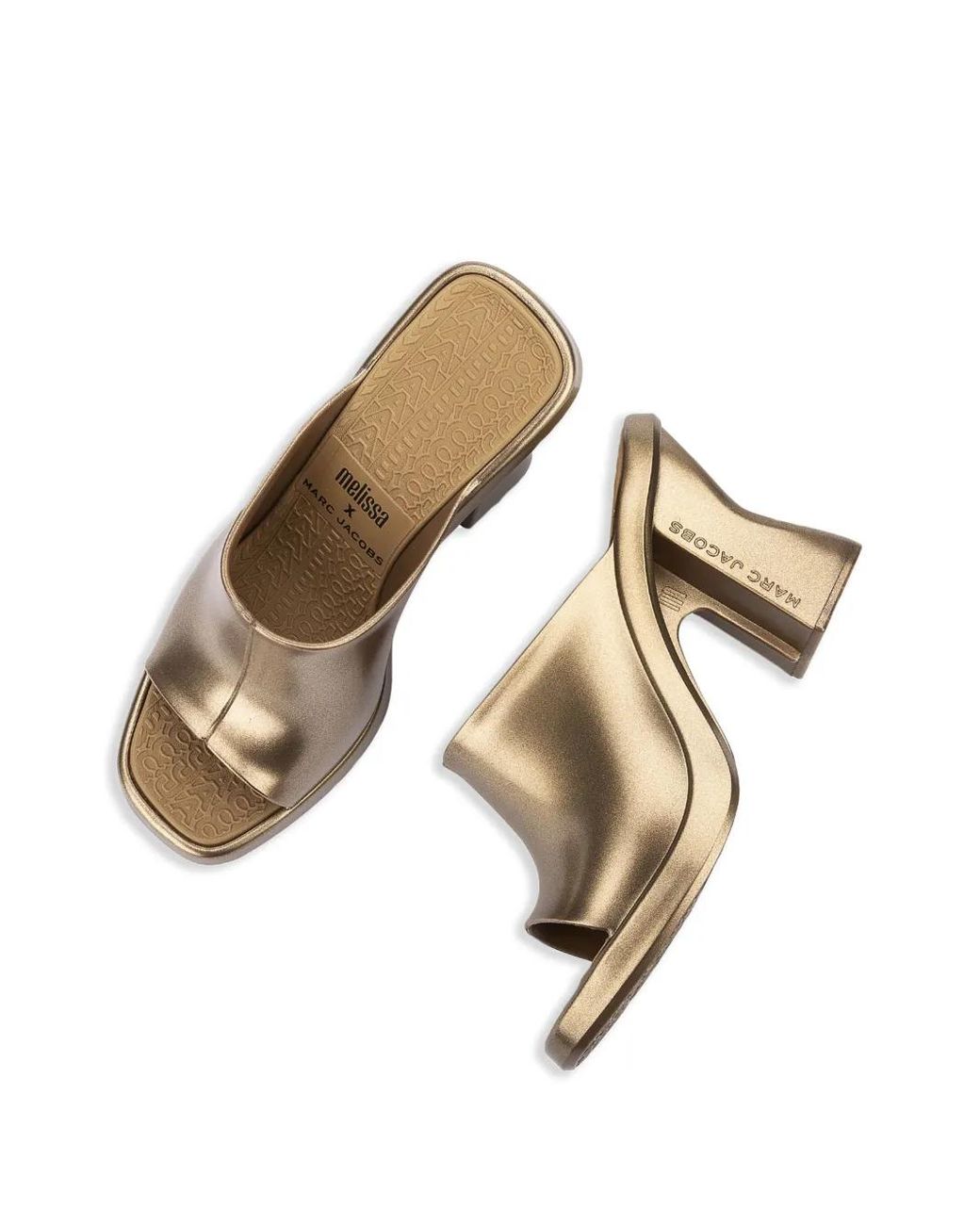 Marc Jacobs X Melissa 90Mm Sandals in Natural | Lyst