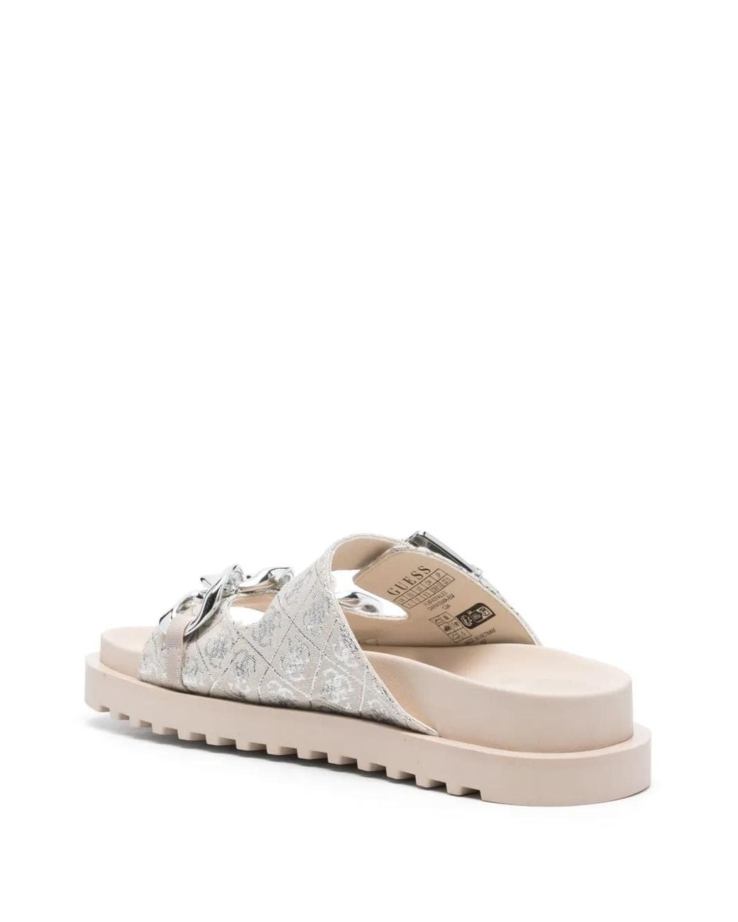 Guess Fatema Slides in White | Lyst