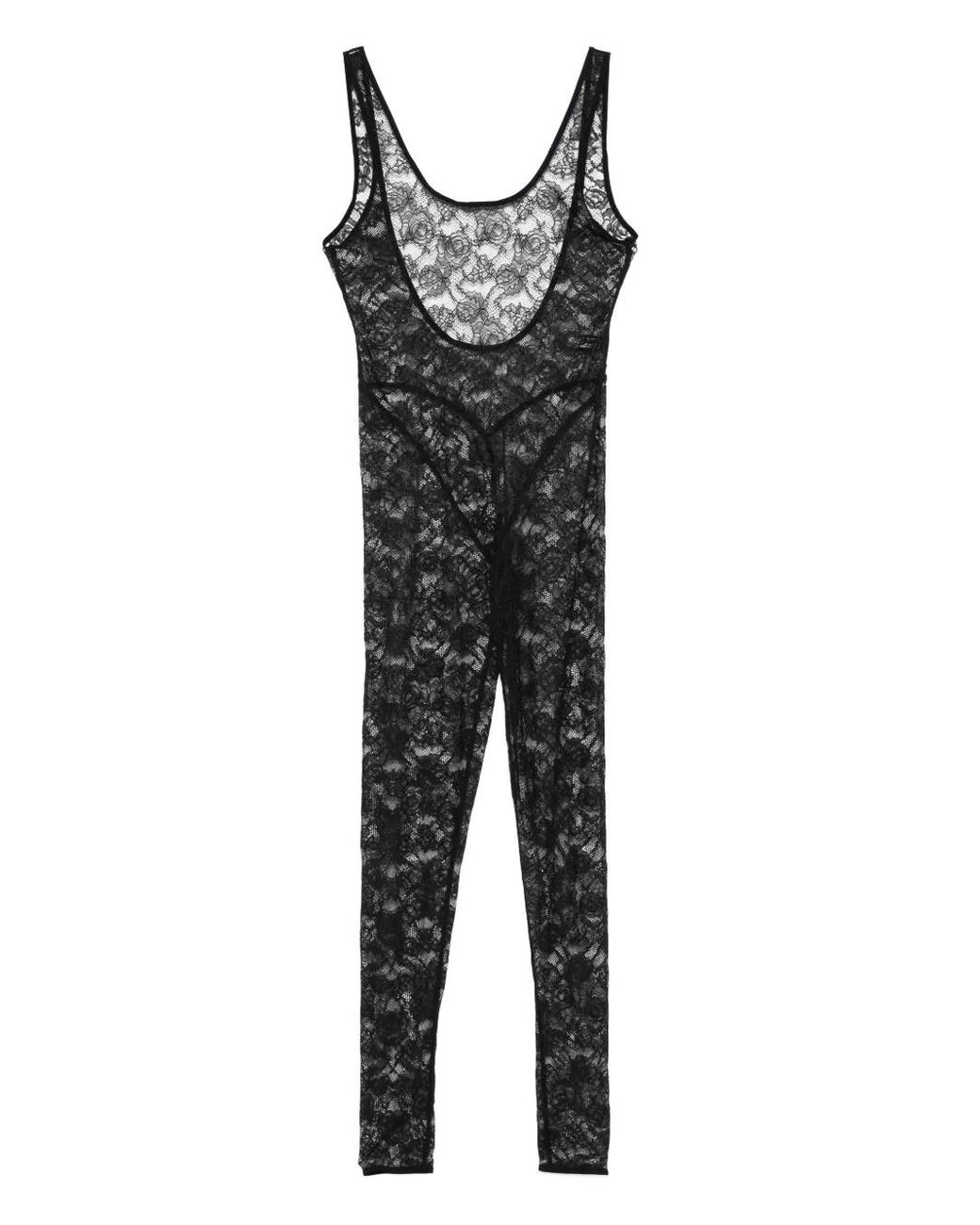 Maison Close Flashback Jumpsuit in Black | Lyst