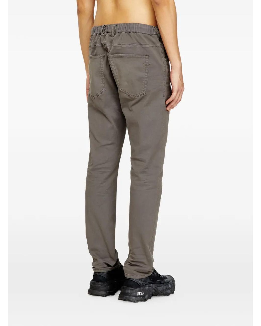 DIESEL Regular 2023 D-Krooley-Bw Jeans in Grey for Men | Lyst UK