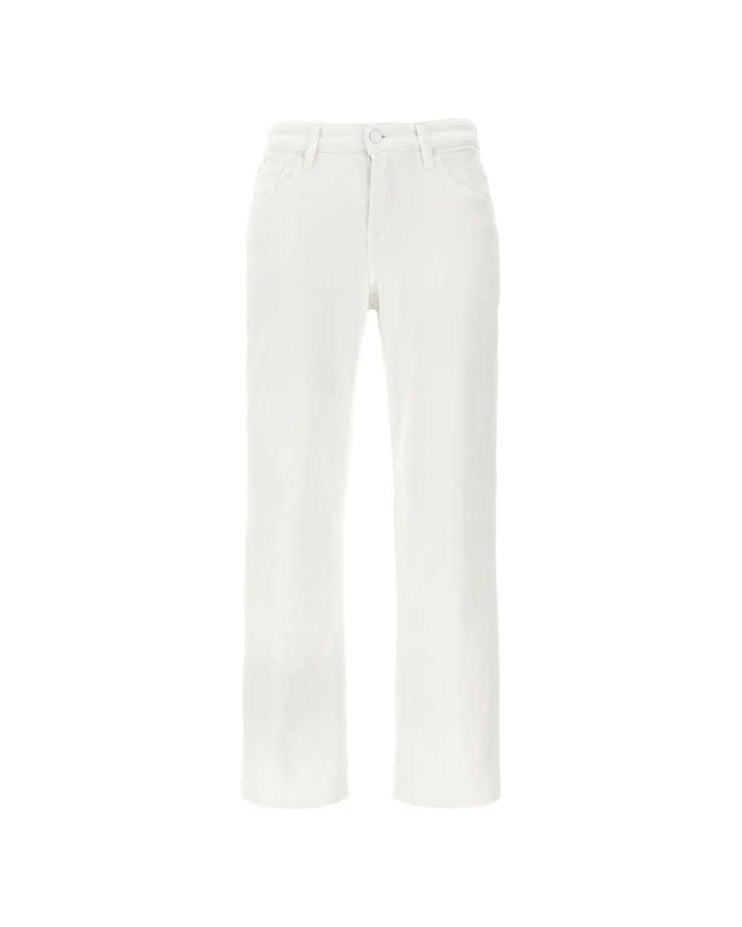 Seven7 Calie Jeans in White | Lyst
