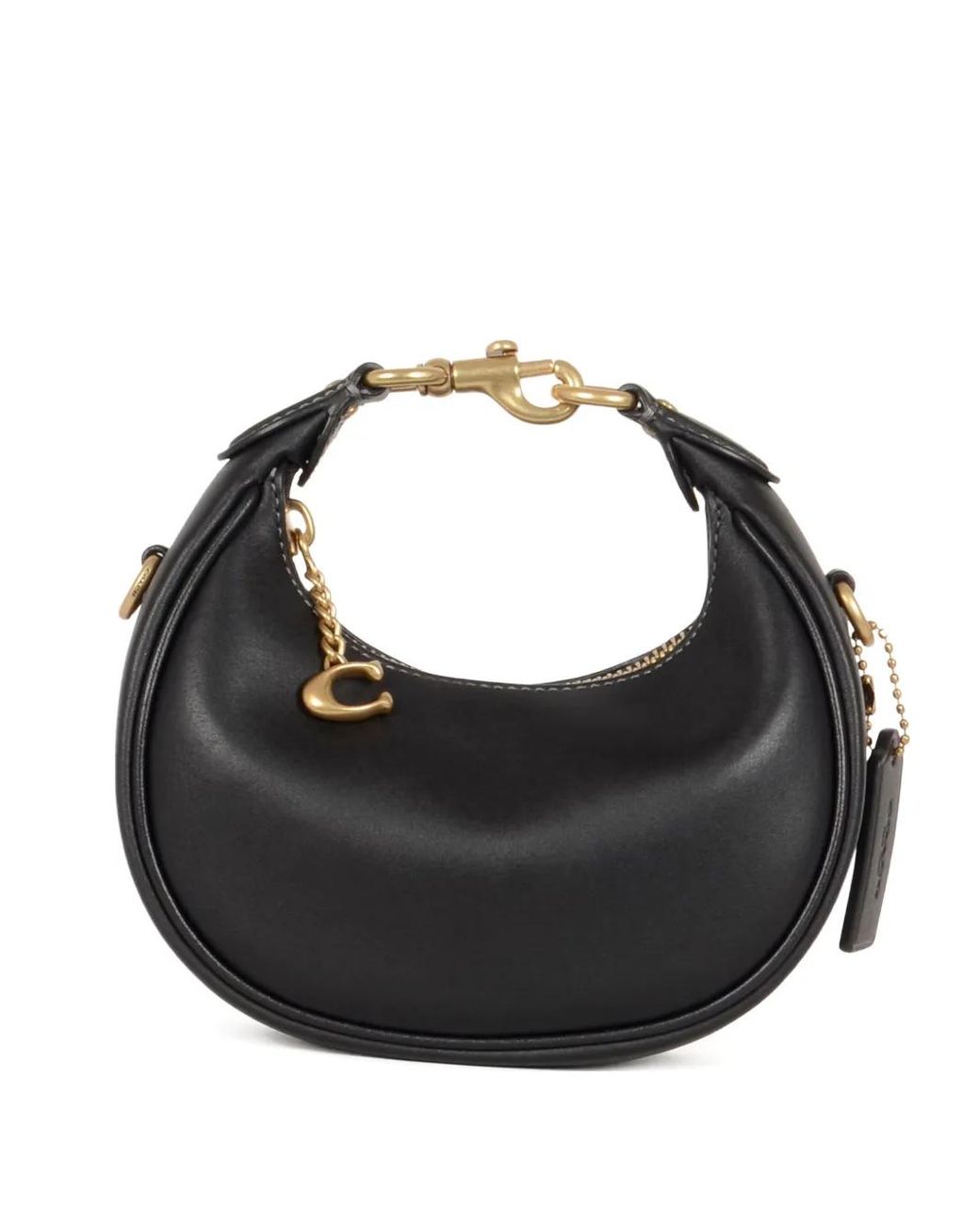 COACH Jonie Crescent Clasp Bag in Black | Lyst