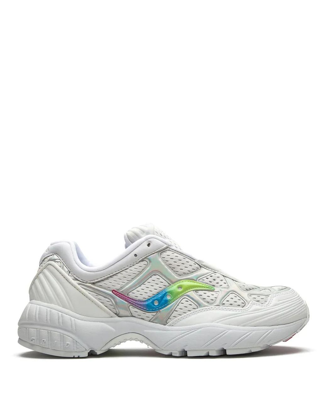Saucony Grid Web Sneakers in White | Lyst
