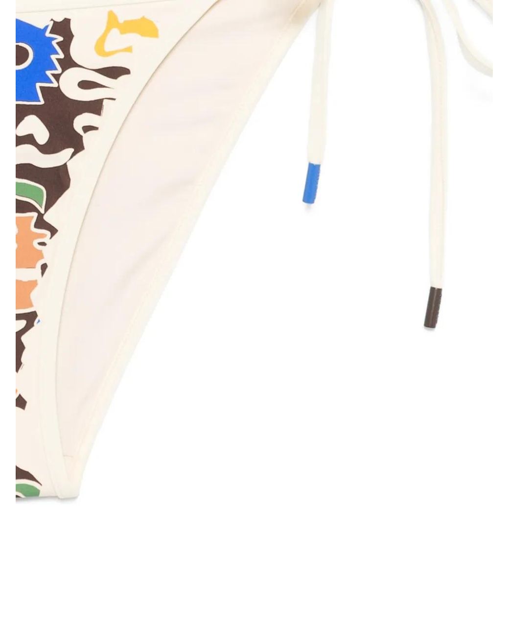 ALÉMAIS Maroc Tie-Side Bikini Bottom in White | Lyst