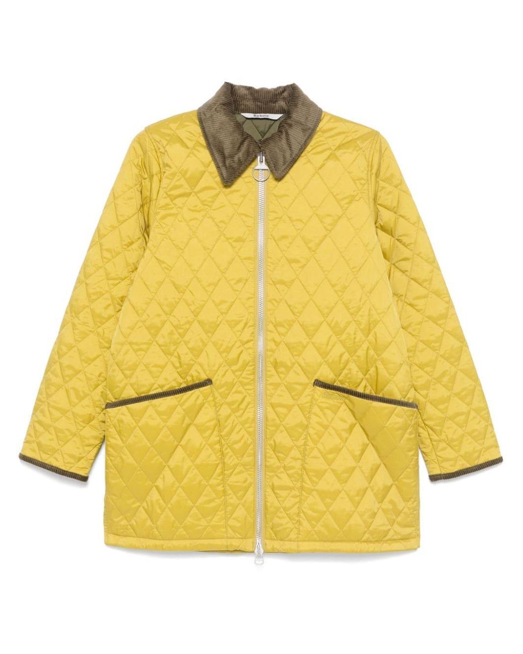 Barbour X Alexa Chung Dominic Coat in Yellow | Lyst