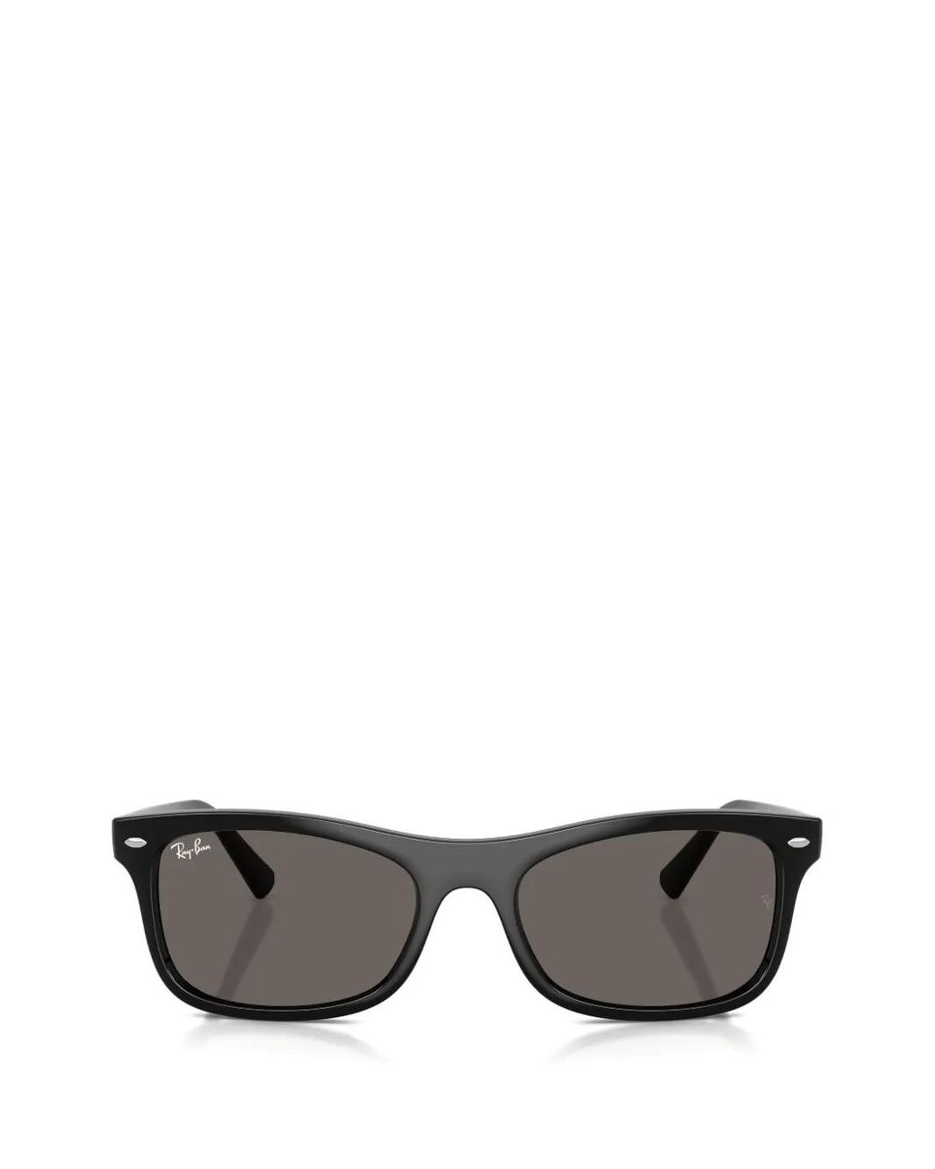 Ray-Ban Rectangle-Frame Sunglasses in Grey | Lyst UK