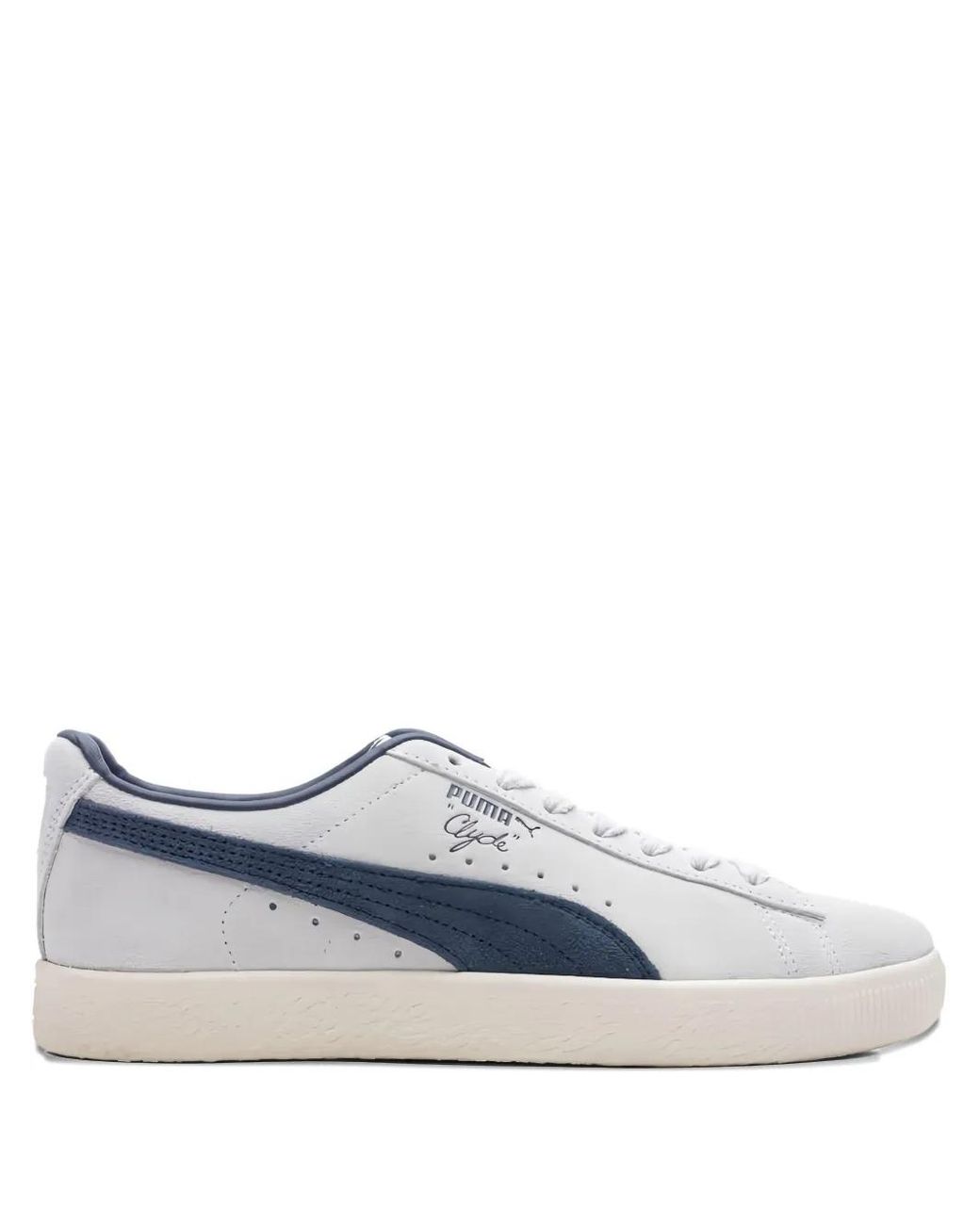 PUMA Clyde Suede Sneakers in Blue for Men | Lyst