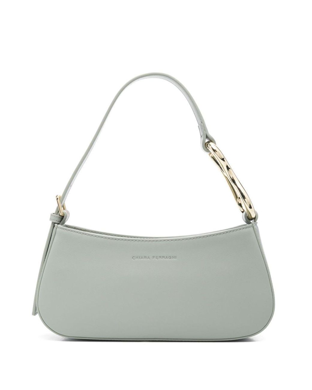 Chiara Ferragni Cf Loop Shoulder Bag in Gray | Lyst
