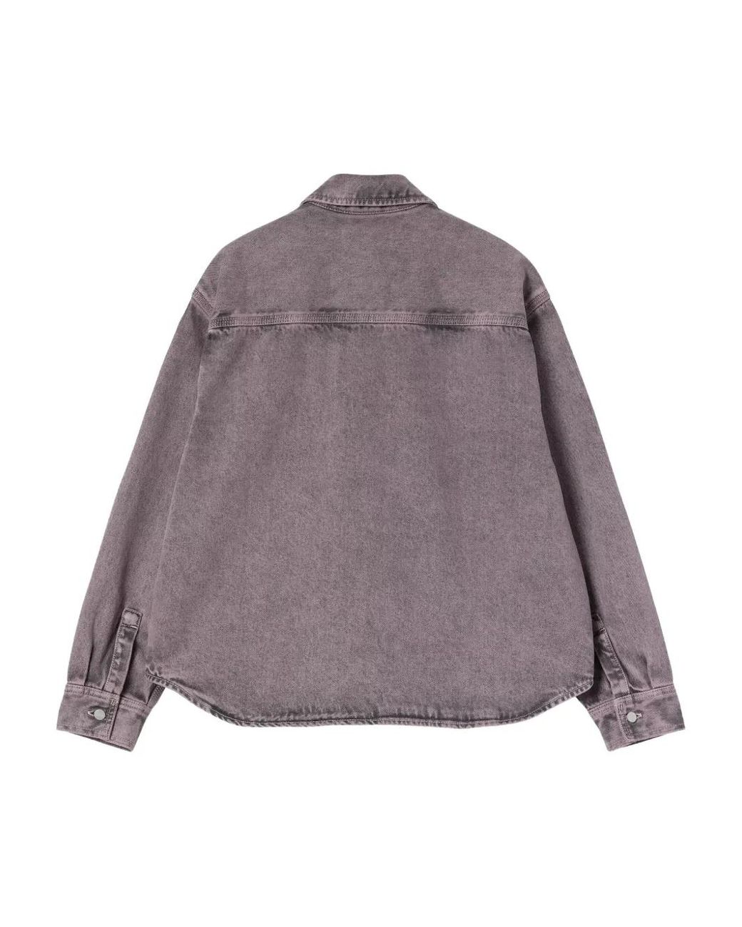 Carhartt Georgia Pocket-Detail Overshirt in Purple | Lyst