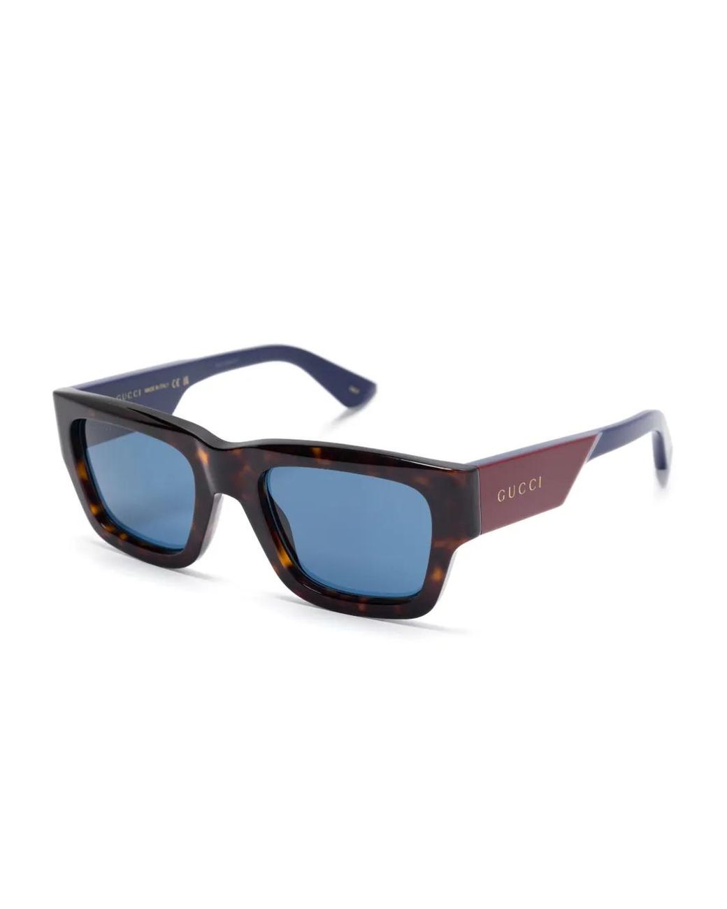 Gucci Gg1668S Sunglasses in Blue for Men | Lyst