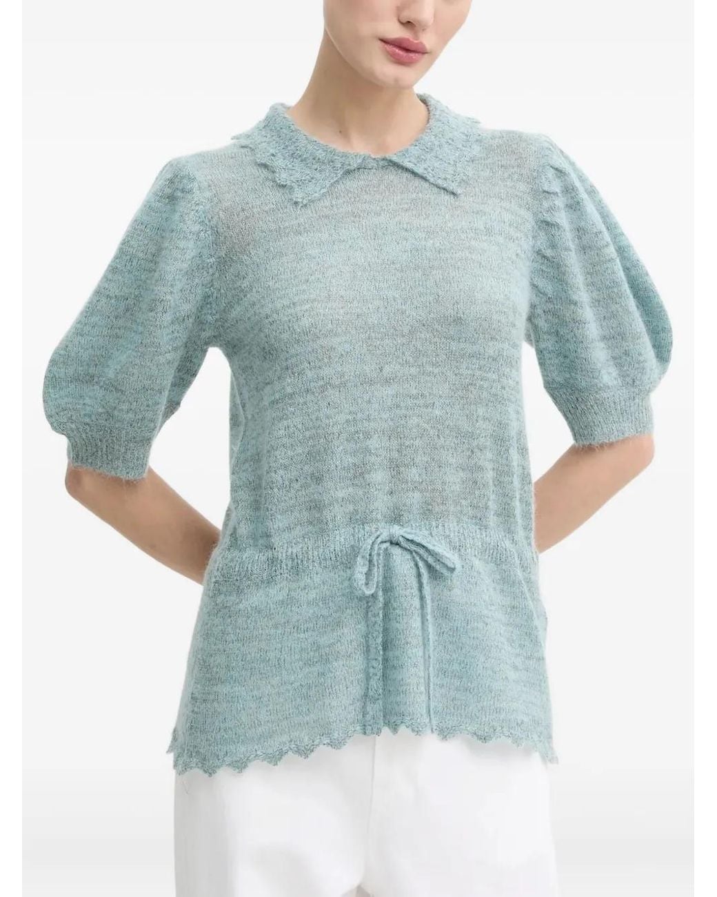 Munthe Salca Top in Blue | Lyst