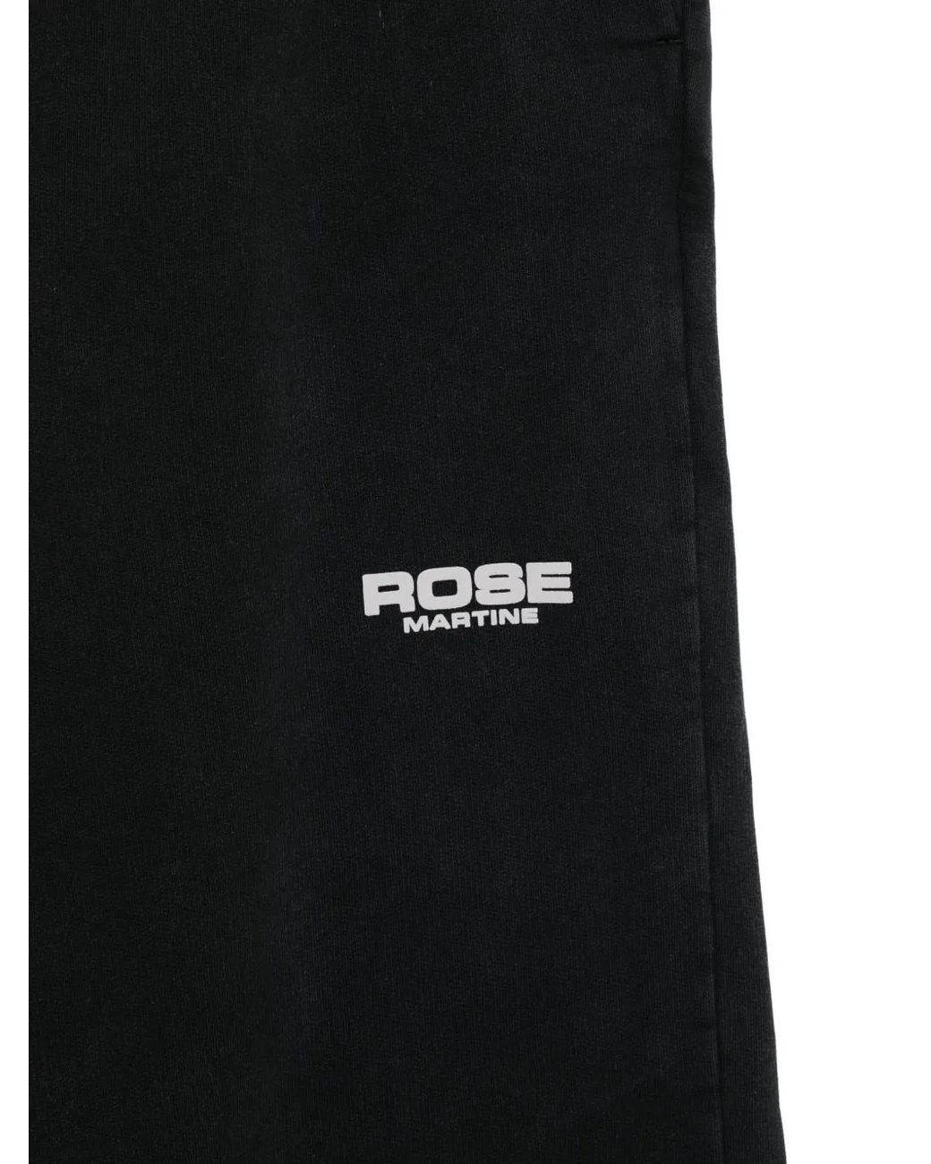 Martine Rose Logo-Detail Track Pants in Black | Lyst