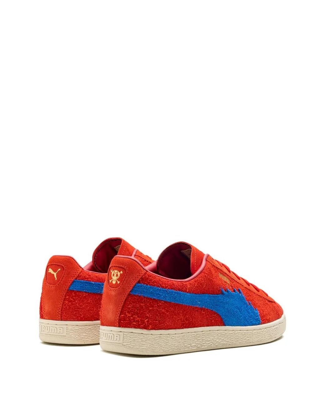 PUMA X One Piece Suede "Buggy" Sneakers in Red for Men | Lyst