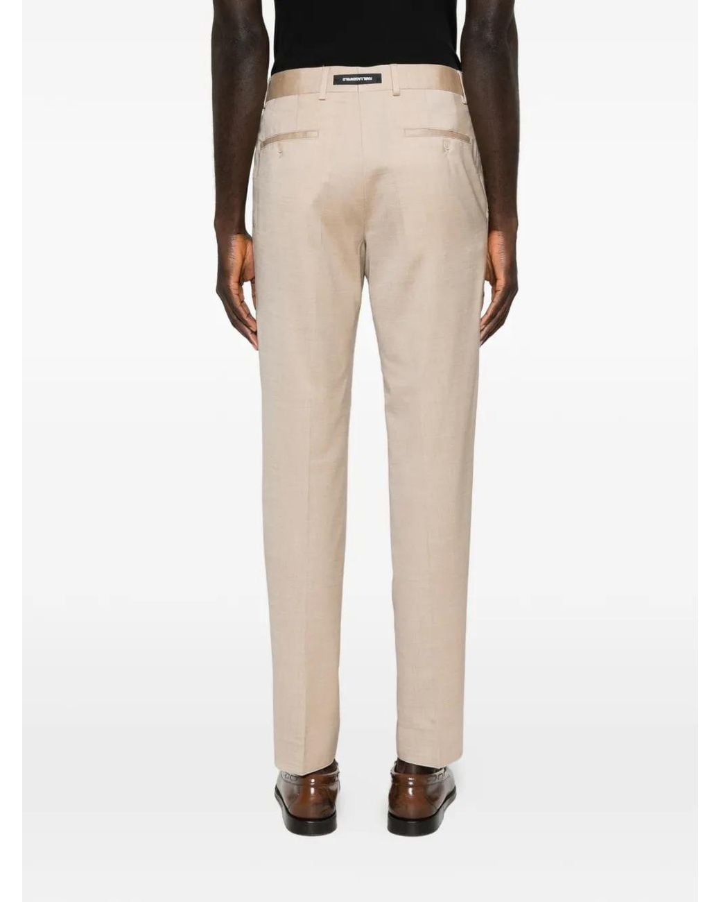 KARL LAGERFELD Road Trousers in Natural for Men | Lyst UK