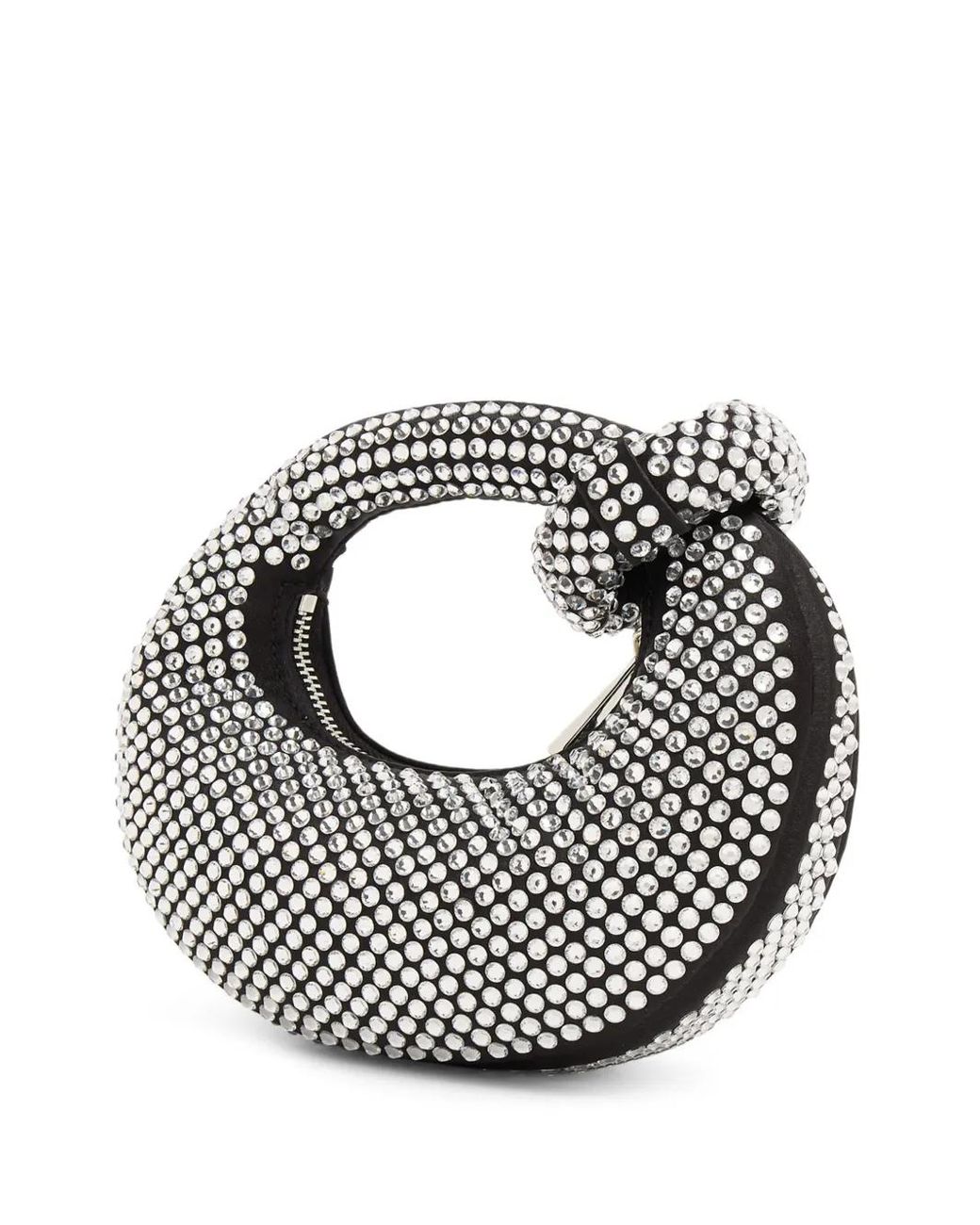 JW PEI Abacus Crystal-Embellished Shoulder Bag in Metallic | Lyst