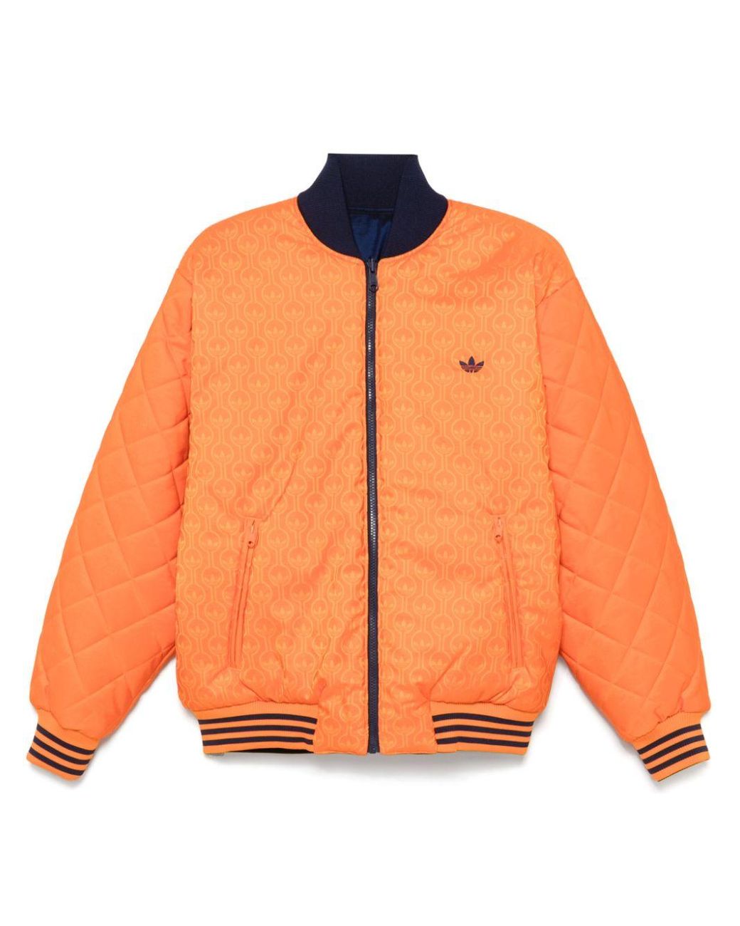 adidas 70S Reversible Jacket in Orange | Lyst
