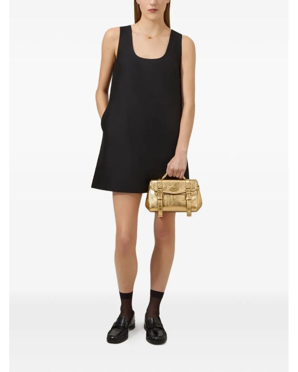 Mulberry Mini Alexa Tote Bag in Natural | Lyst